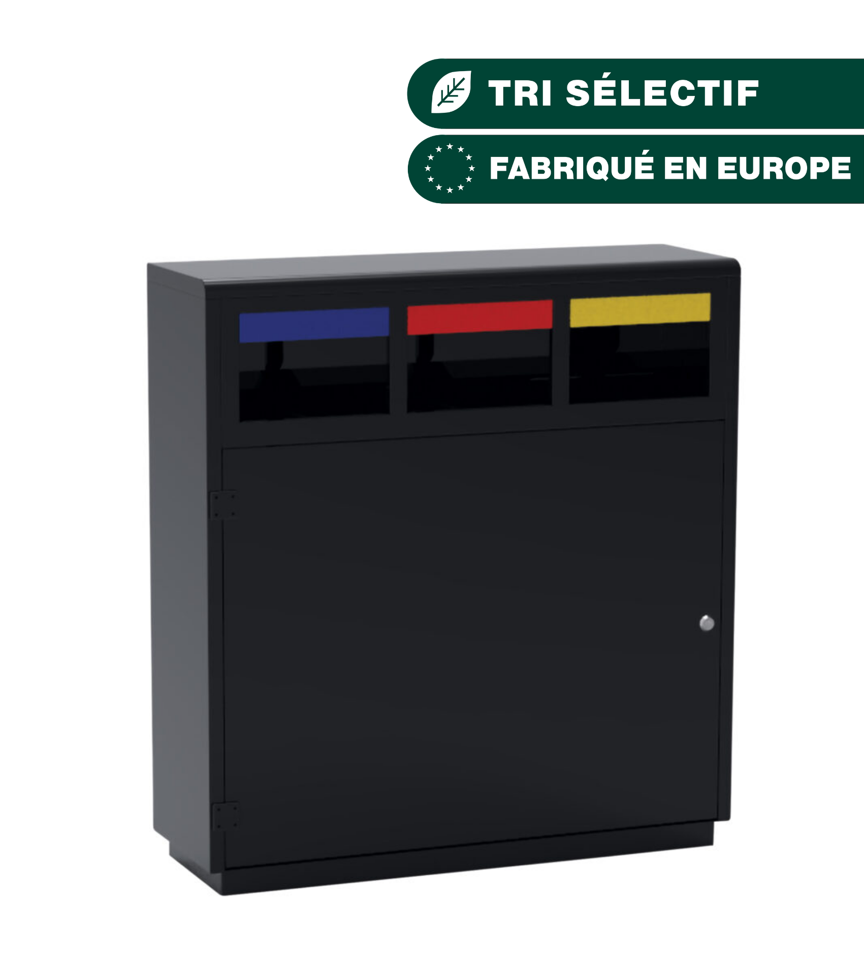 JVD - Station de tri 3 flux 3x40L - Matériel professionnel | Leroy Merlin