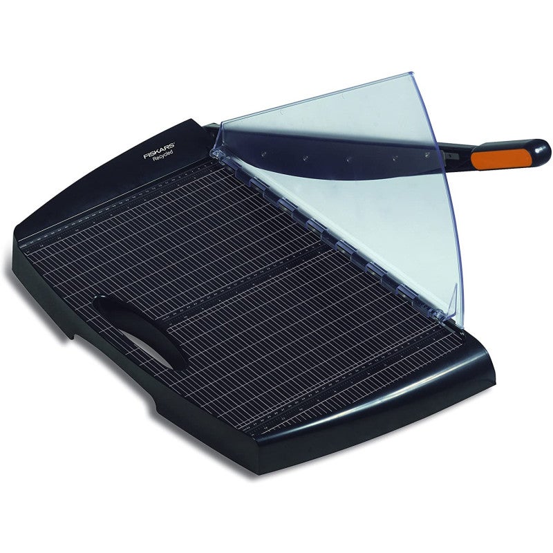 Fiskars Recycle Mini Ghigliottina, A3, 45 cm, Nero, 1004633 | Bricoman