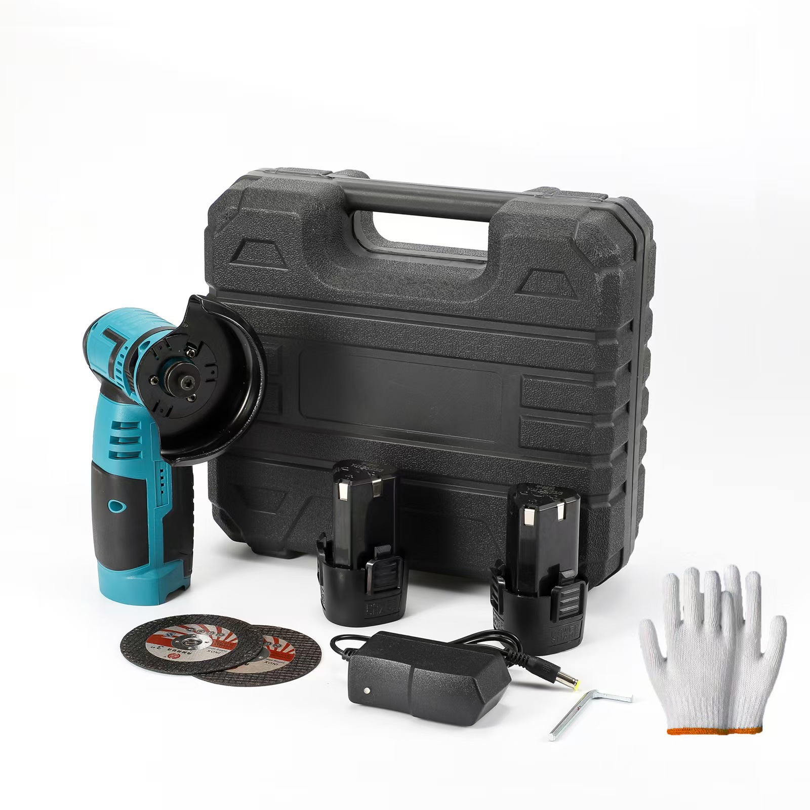 Meuleuse D'angle, 19500RPM 12V Professional Disqueuse Sans Fil, Mini ...