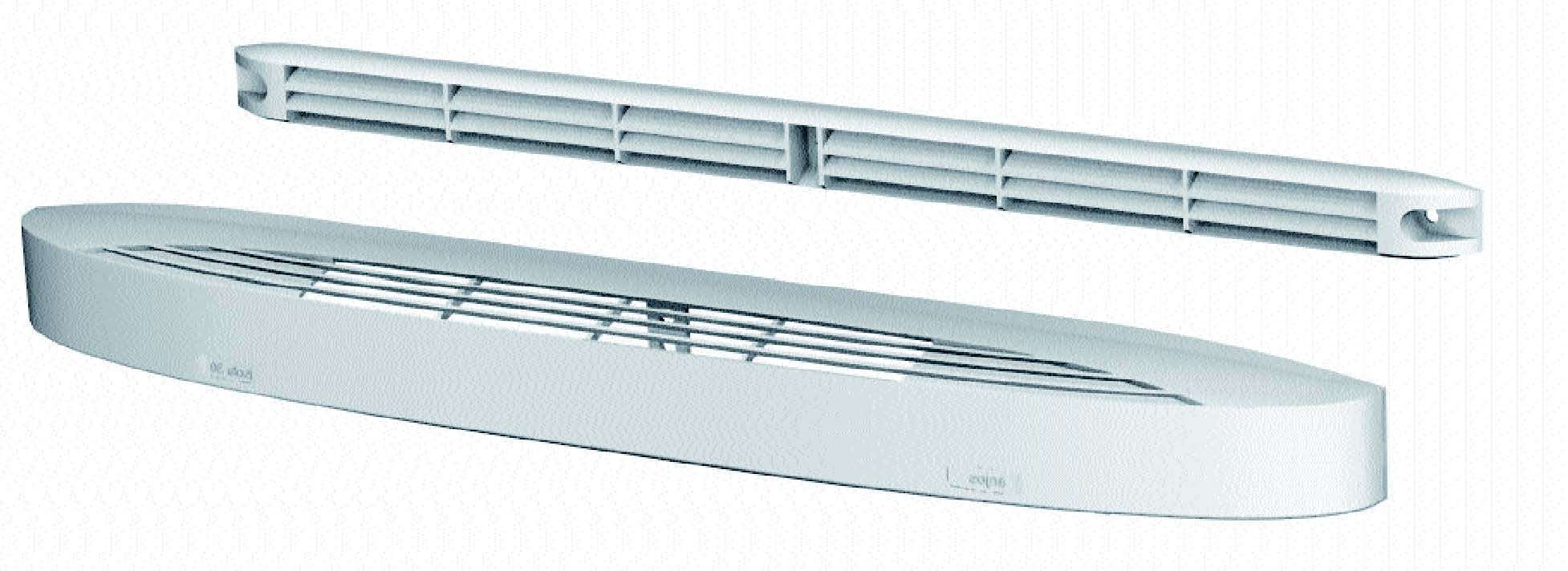Entrée d'air autoréglable acoustique 22m3/h - EA 22 Pac 2 - 422420 ...