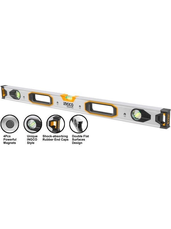 INGCO NIVEL ALUMINIO MAGNETICO 800 mm.HSL38080M | Leroy Merlin