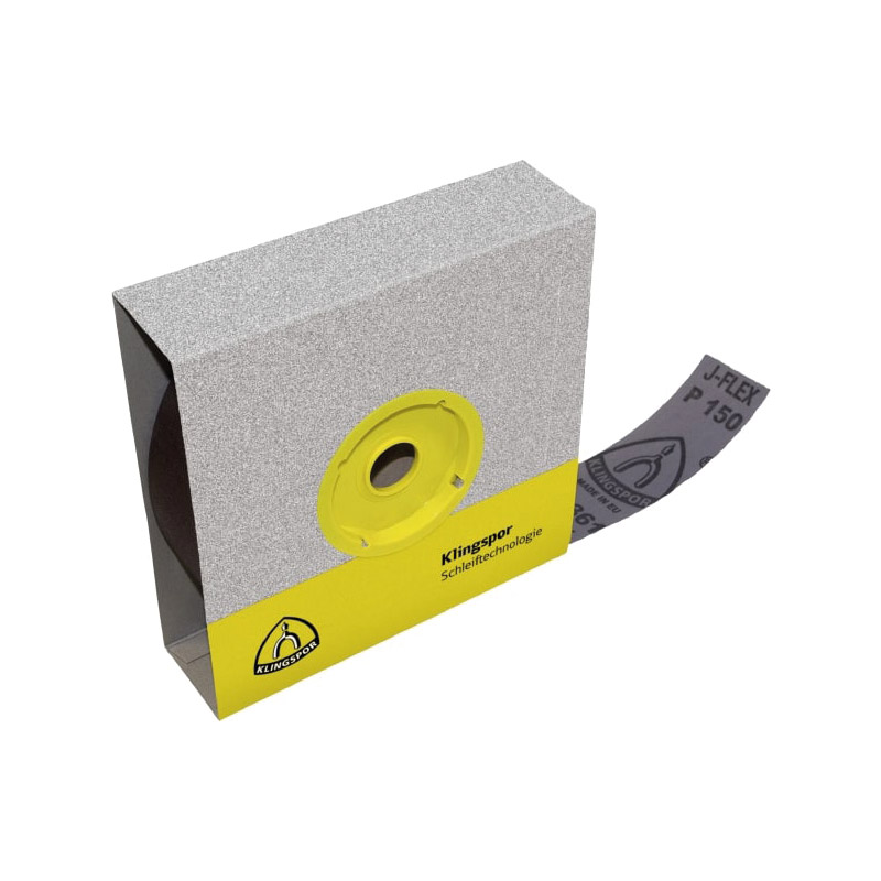 Rouleau toile abrasive 40mm x 25m - Grain : 220 - KLINGSPOR | Leroy Merlin