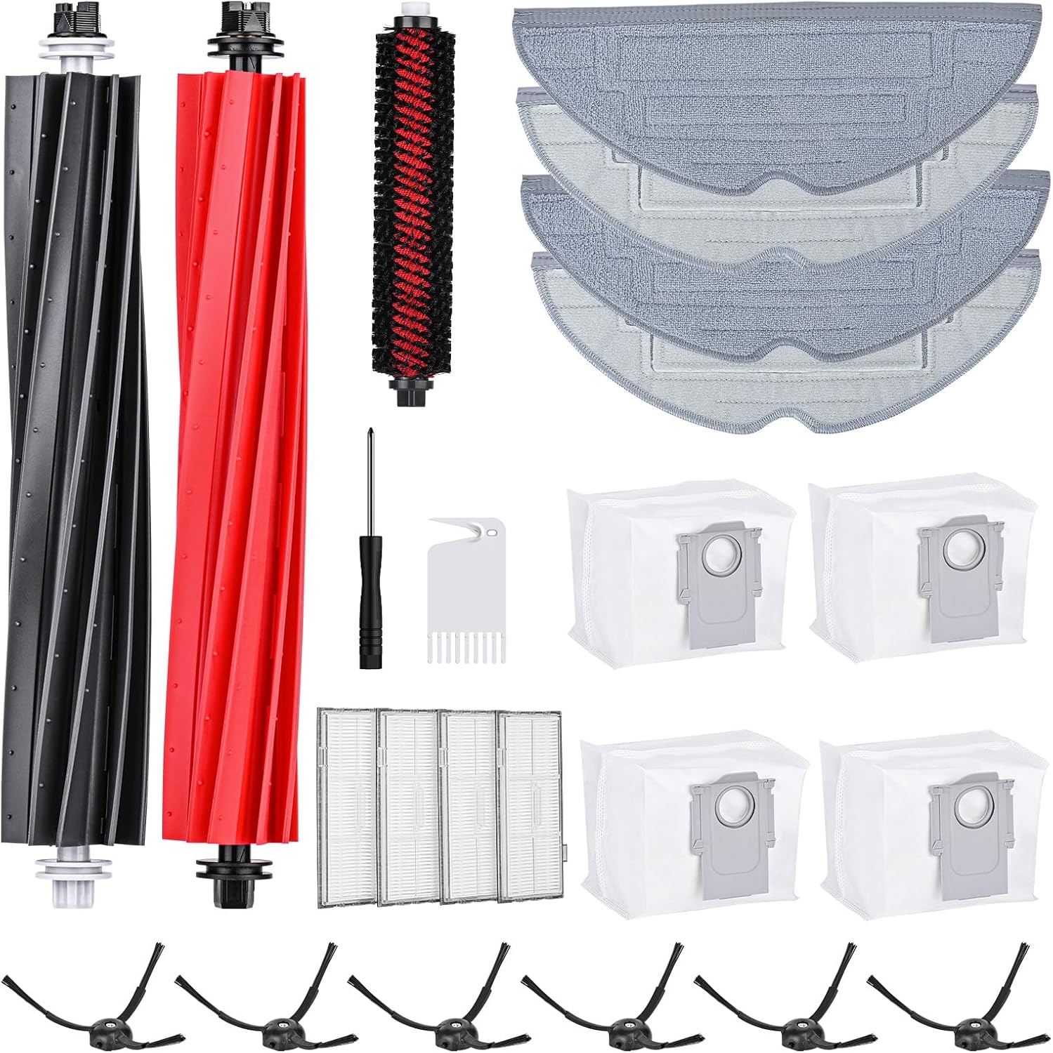 23 pièces d'accessoires pour Roborock s8 pPro Ultra, pièces de rechange robot aspirateur, pièces ...