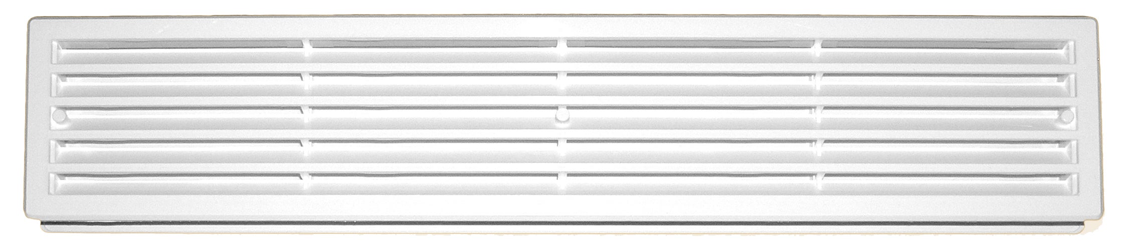 Grille De Ventilation De Porte Interne Plastique Rectangle Blanc 430x76 ...