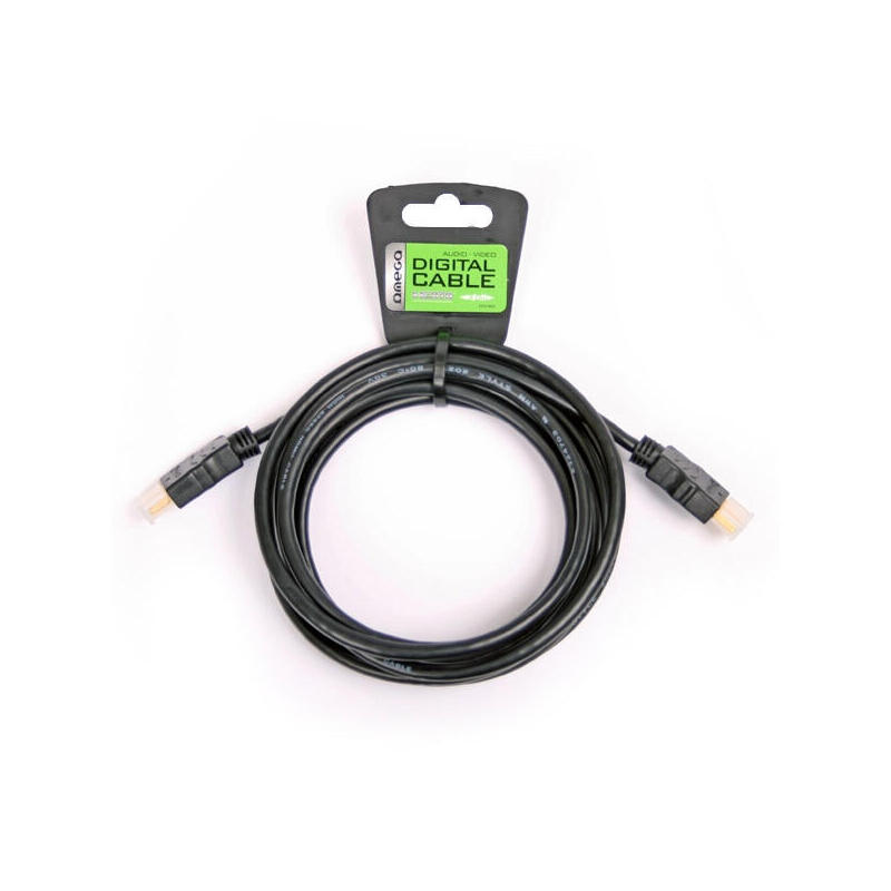 Omega cable hdmi 1.4 bolsa 3,0m ochb43 | Leroy Merlin