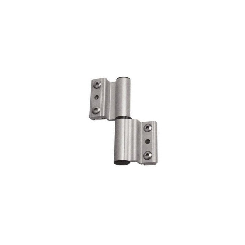 Paumelle pour menuiserie alu à clamer porte lourde Sapa Perf. blanc RAL ...