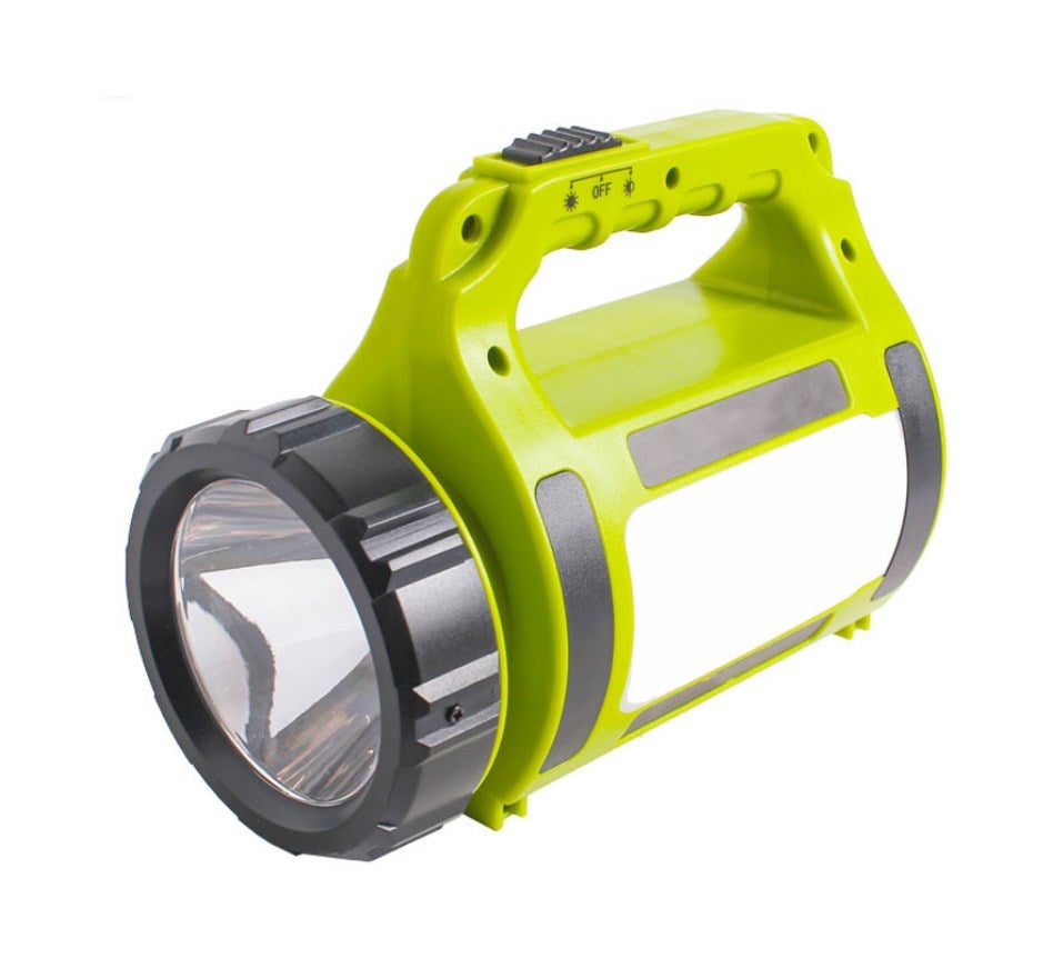 Linterna LED recargable e impermeable, foco portátil para camping ...