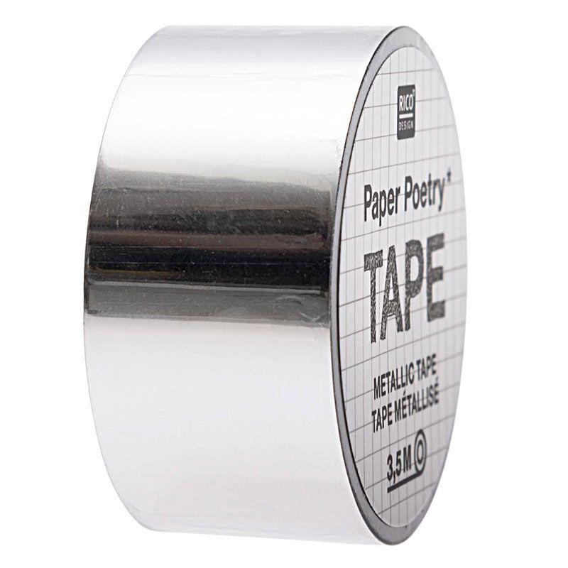 Masking tape espejo 19 mm x 3,5 m plateado | Leroy Merlin