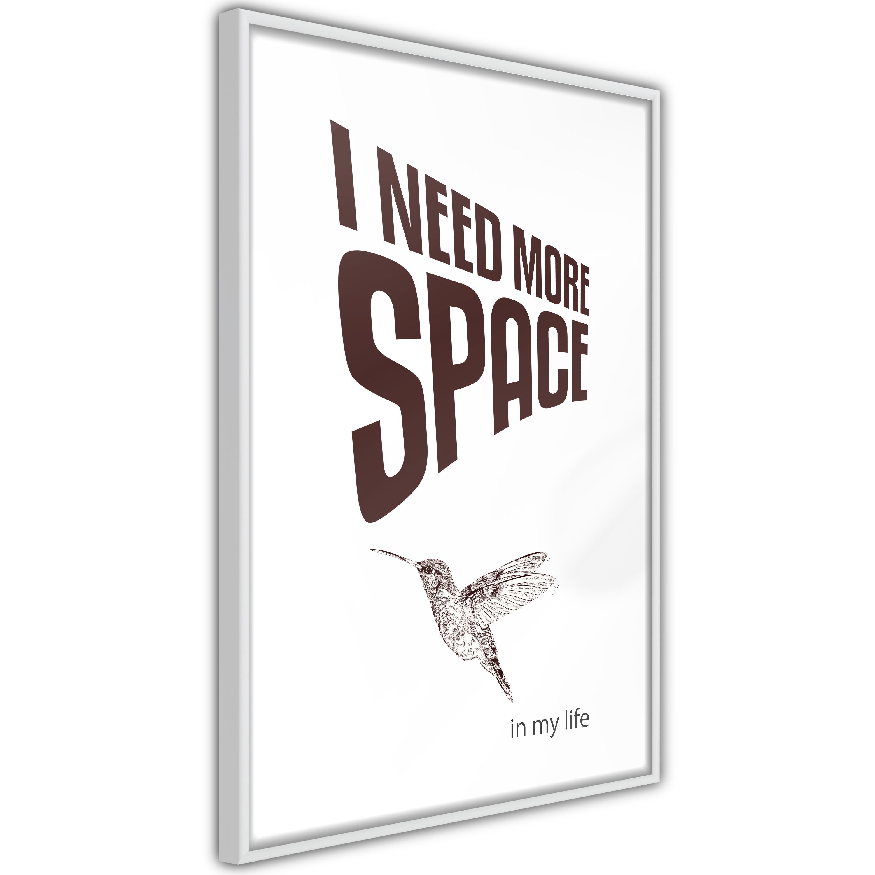 Poster et affiche - More Space Needed 40x60 cm | Leroy Merlin