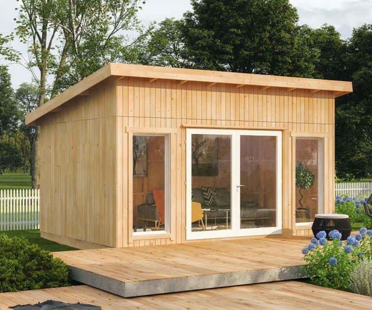 Maison de jardin Johanna Polhus, 4.9x3.8m dim. ext. (cas échéant incl ...