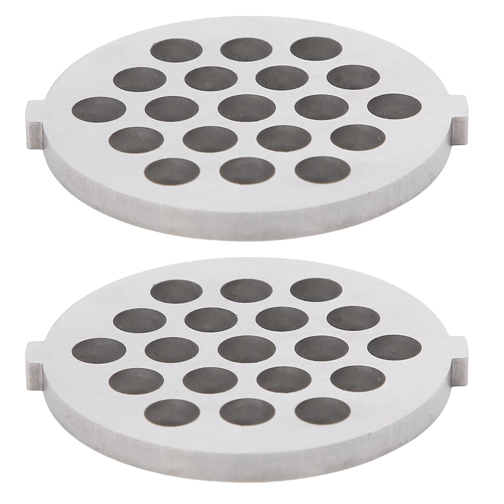 Lot de 2 lames de hachoir électrique en acier inoxydable, plaque de ...