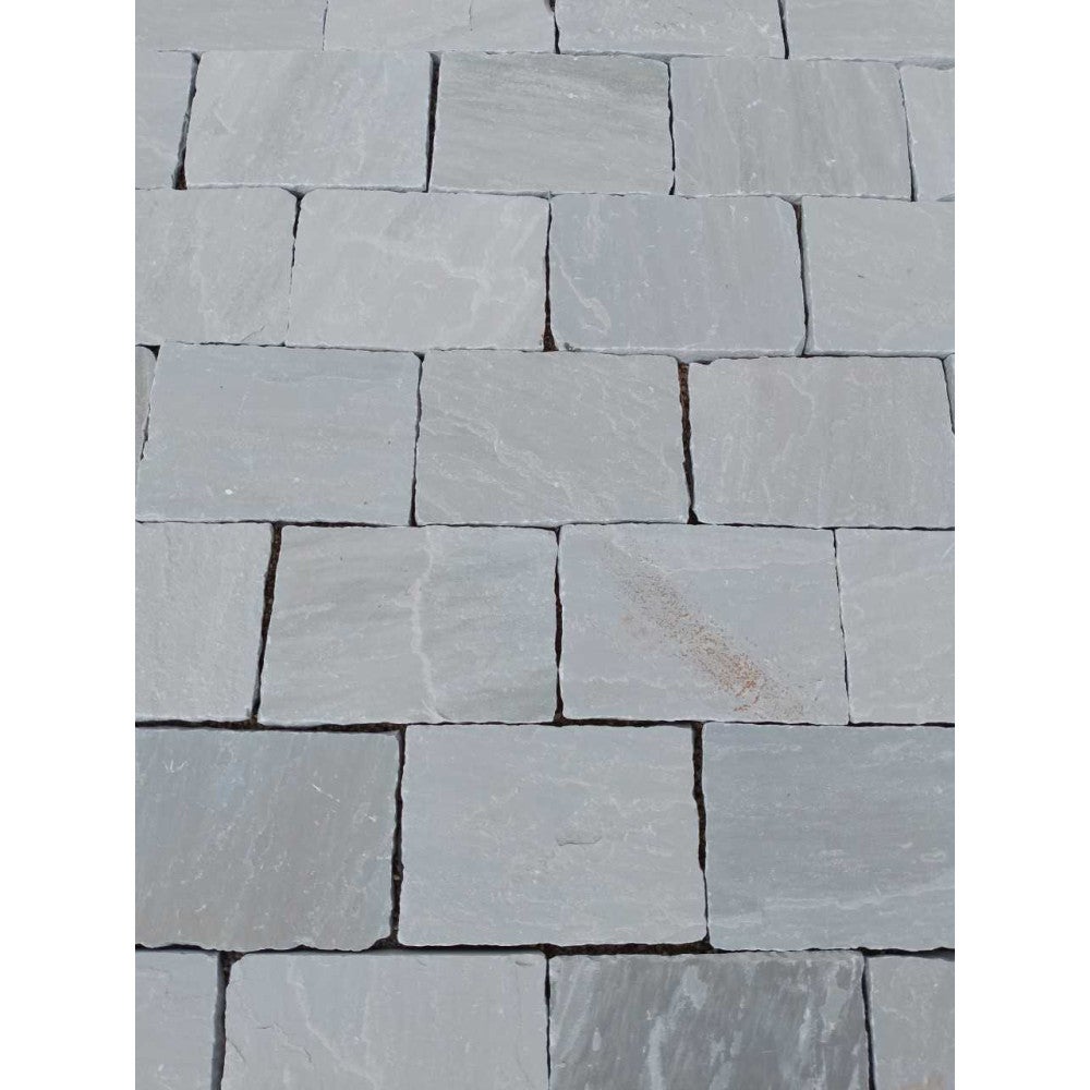 Pavés Kandla Gris 20x14x3 à 5 cm | Leroy Merlin