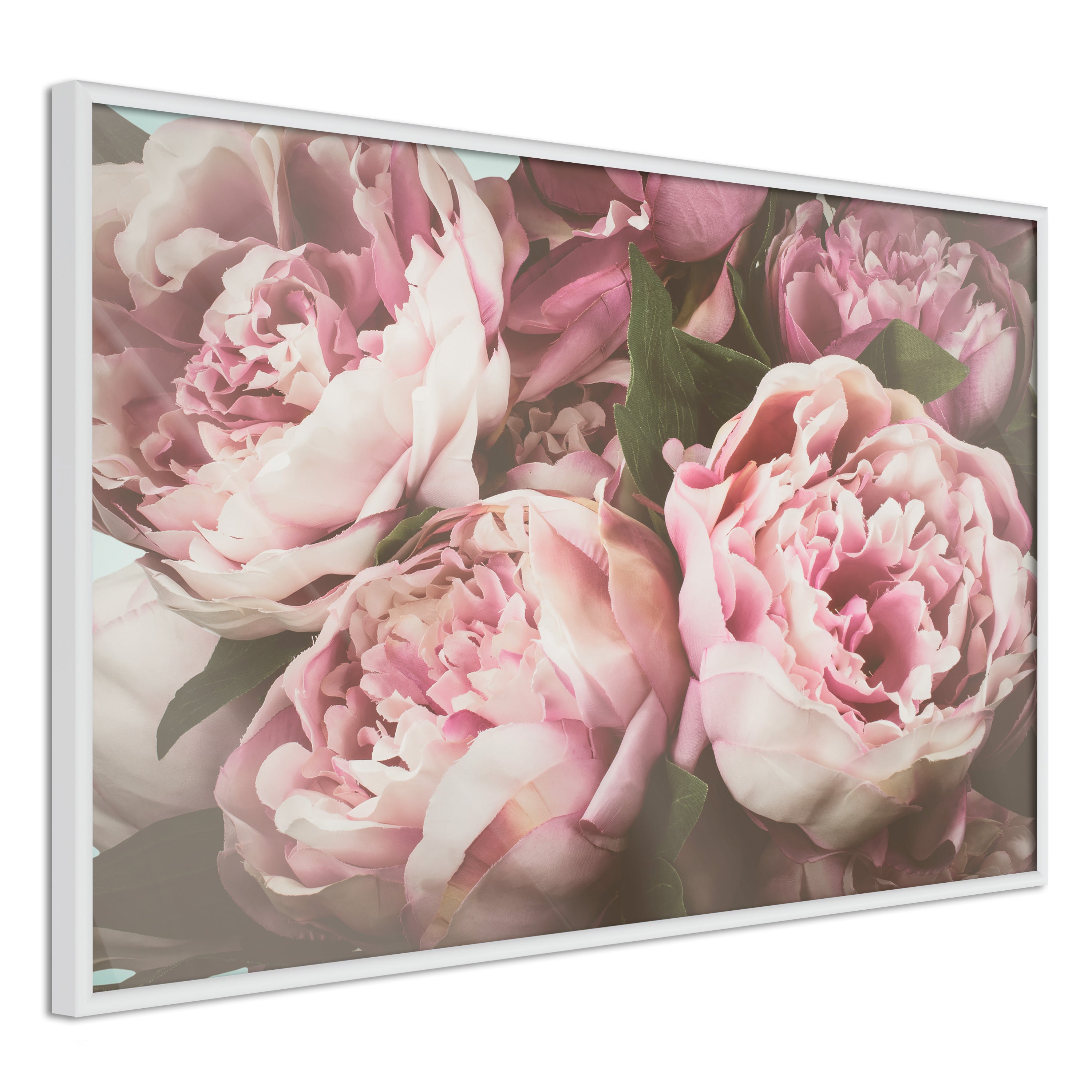 Poster et affiche - Pastel Peonies 90x60 cm | Leroy Merlin