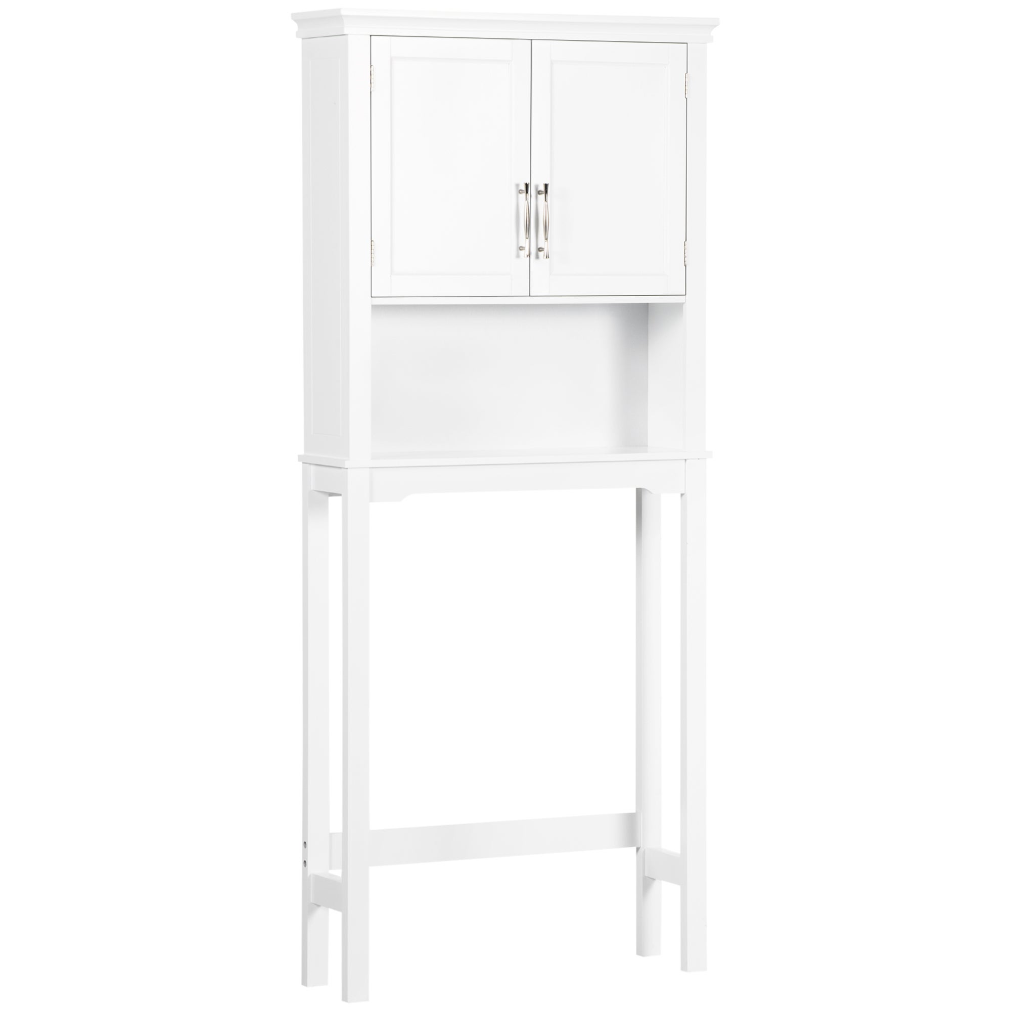 Mueble sobre Inodoro kleankin MDF Blanco 71x20,5x165 cm | Leroy Merlin