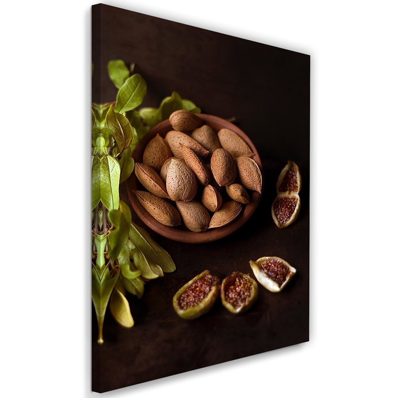 Tableau amandes en coque - 60 x 90 cm | Leroy Merlin