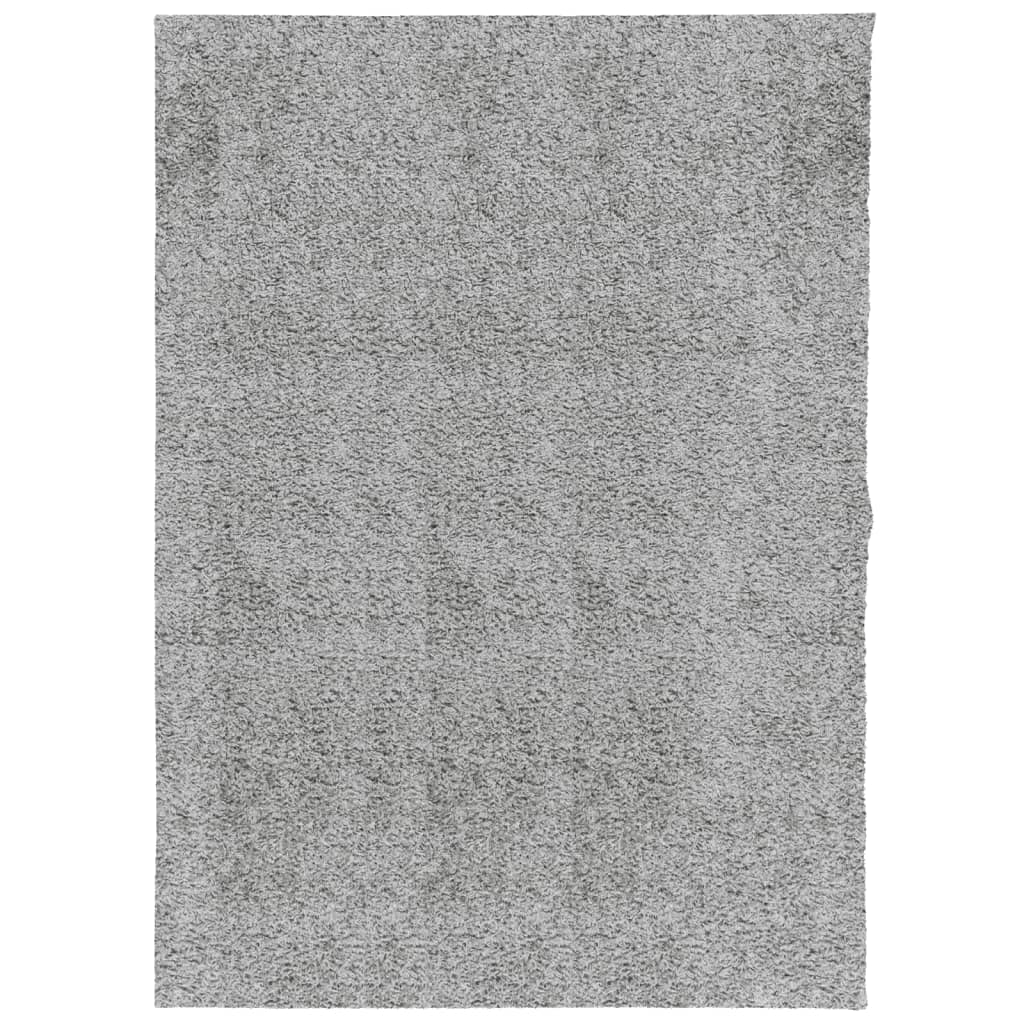 Tapis shaggy moderne à poils longs PAMPLONA gris 240x340 cm | Leroy Merlin