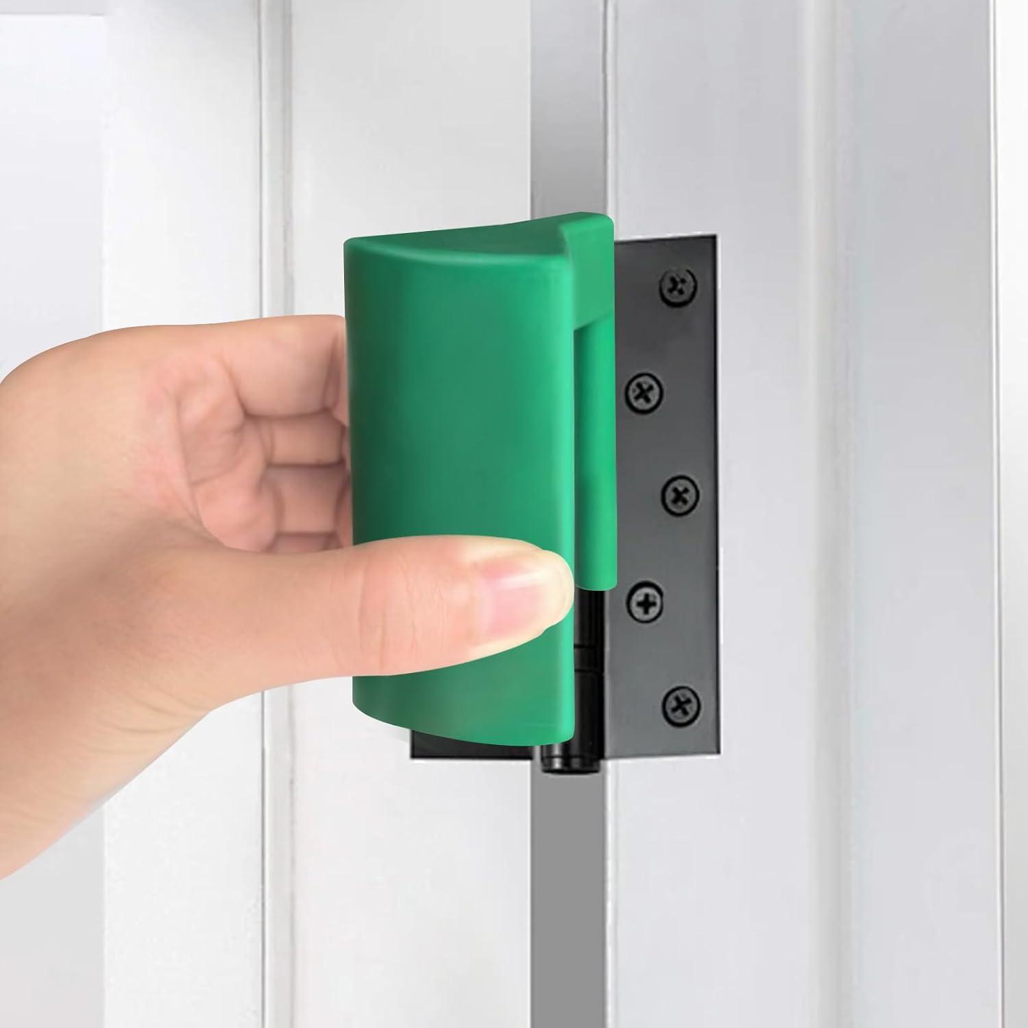 Vert Pendaison Bloque Porte protection en Silicone,Clip de Sécurité ...