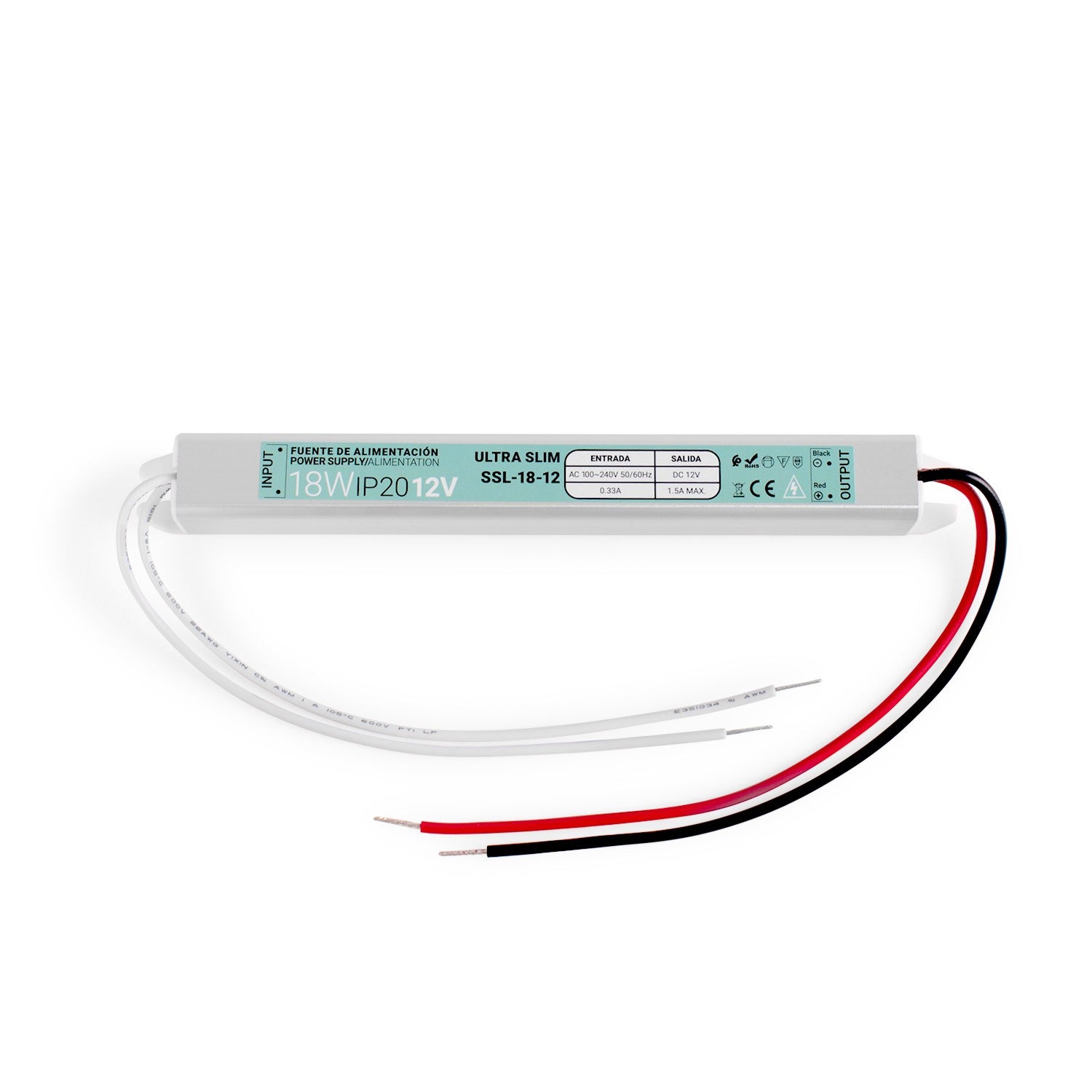 Alimentation LED extra plate 12V - 18W - IP20 | Leroy Merlin