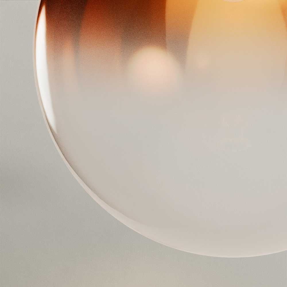 S.luce - Lámpara de mesa de cristal Orb Axis con trípode de 20 cm ...