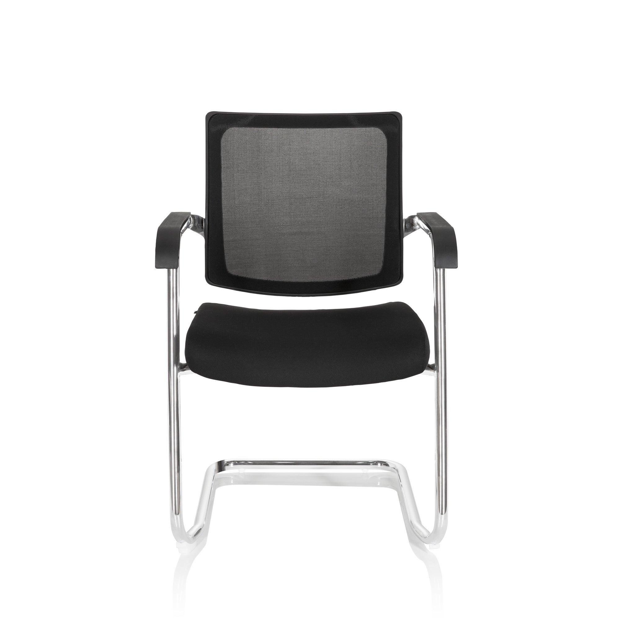 Chaise de conférence / Siège visiteur LEVIA V Noir hjh OFFICE | Leroy ...