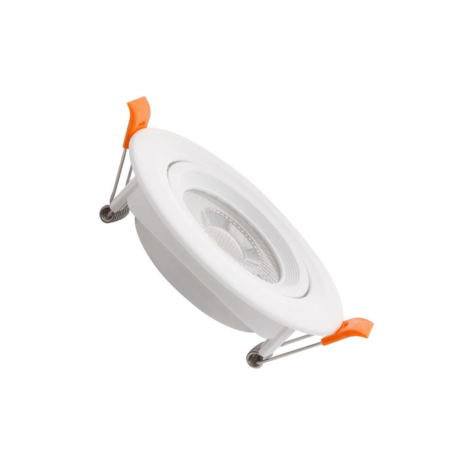Ledkia Faretto Downlight LED 7W Circolare SOLID Foro Ø 75 mm 6000K ...
