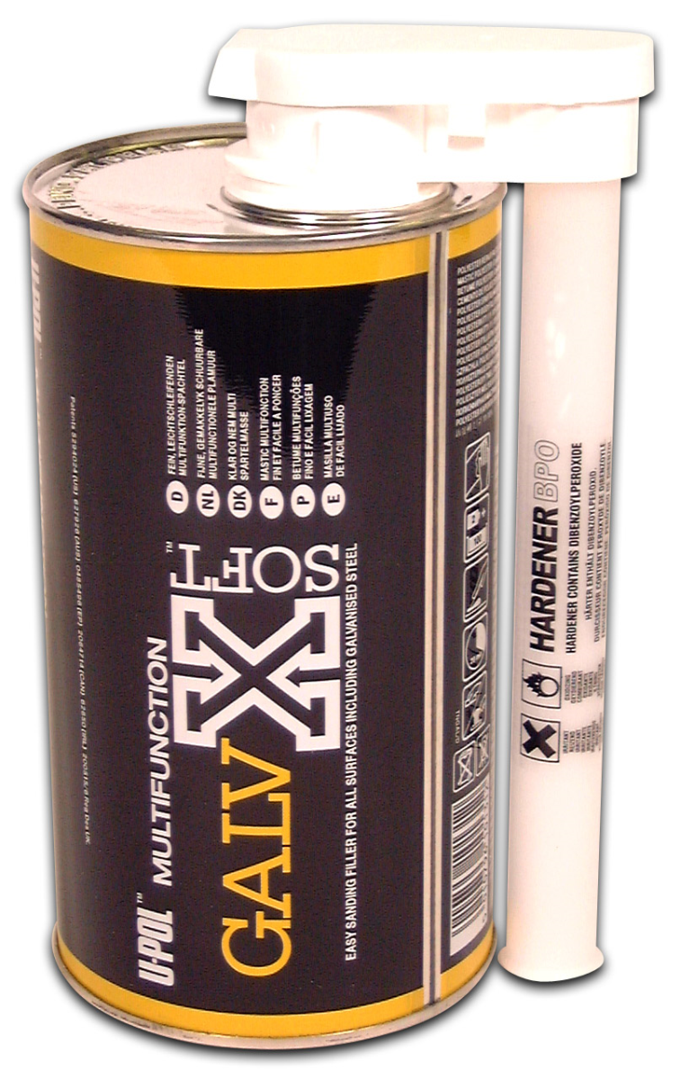 UPOL - Mastic polyester Galvex dispenser kit - DIS/GALV | Leroy Merlin