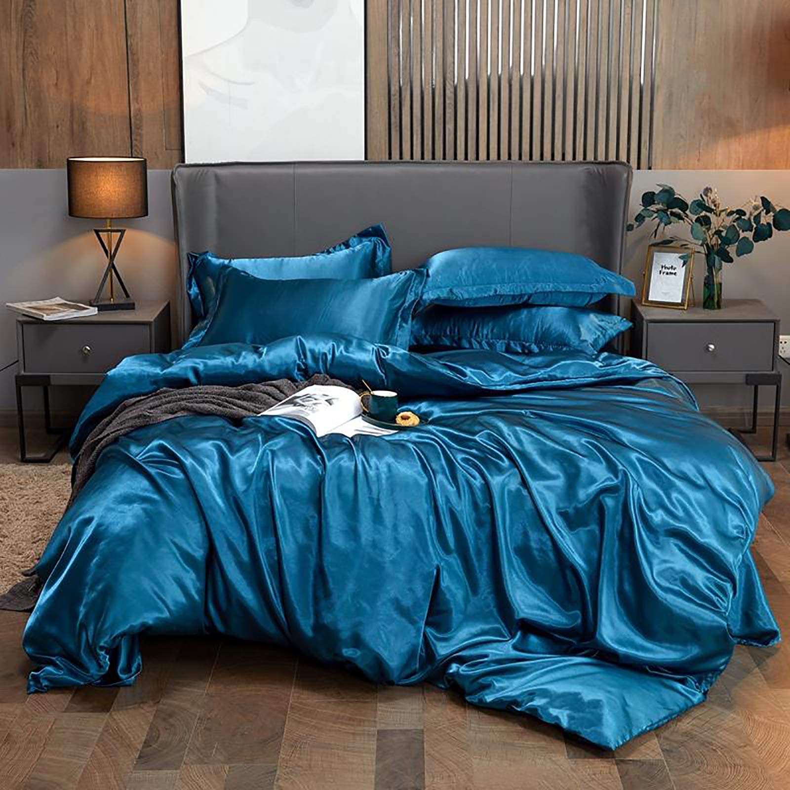 AUTRUCKER Housse de couette 180*220 cm, en fibre de polyester, literie ...
