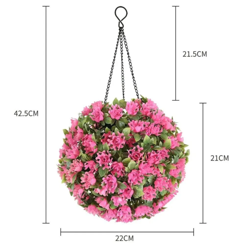 Lumières LED Solaires Boule Fleur, Extérieur Jardin Villa Camping ...