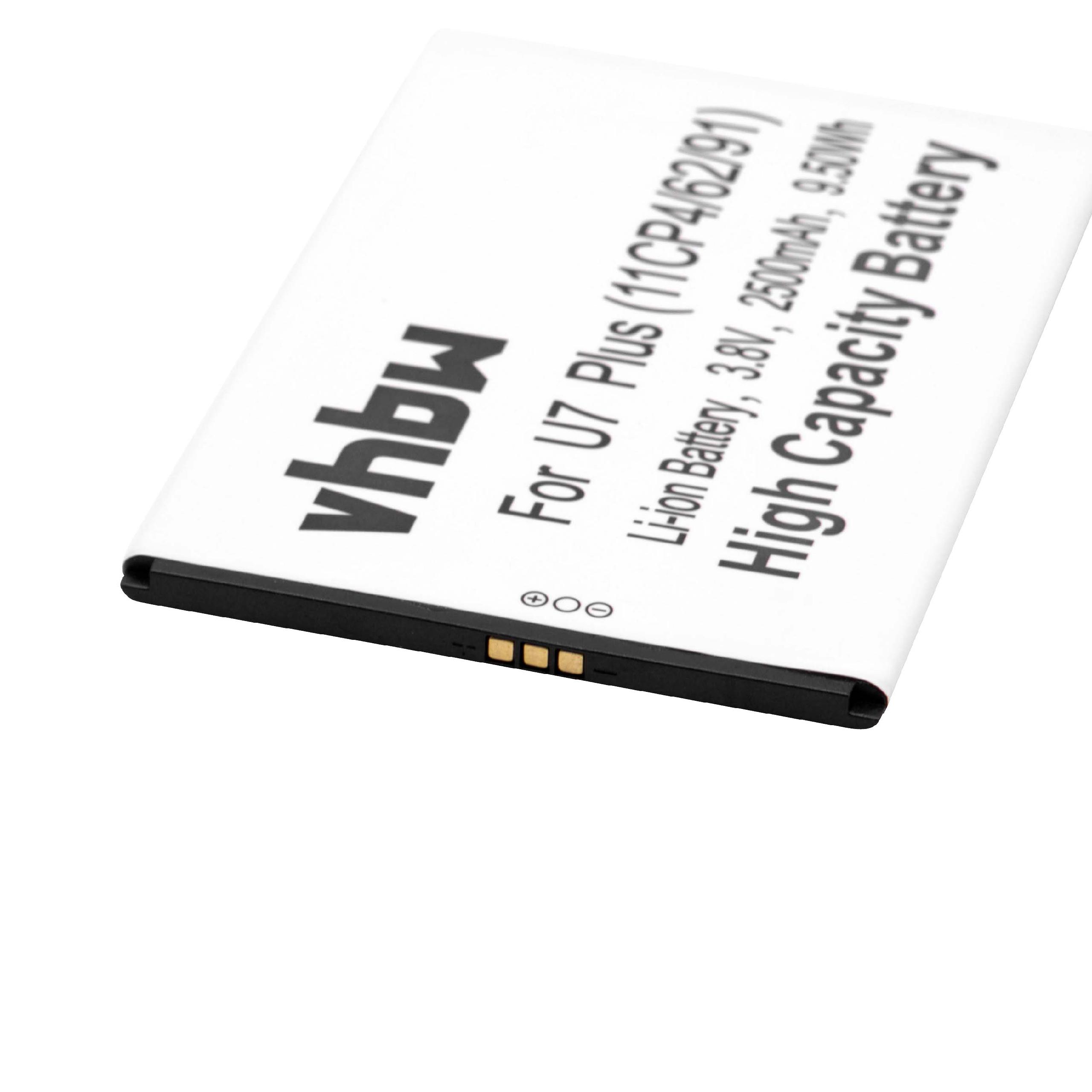 Vhbw Batterie remplacement pour Oukitel 11CP4/62/91 pour smartphone ...