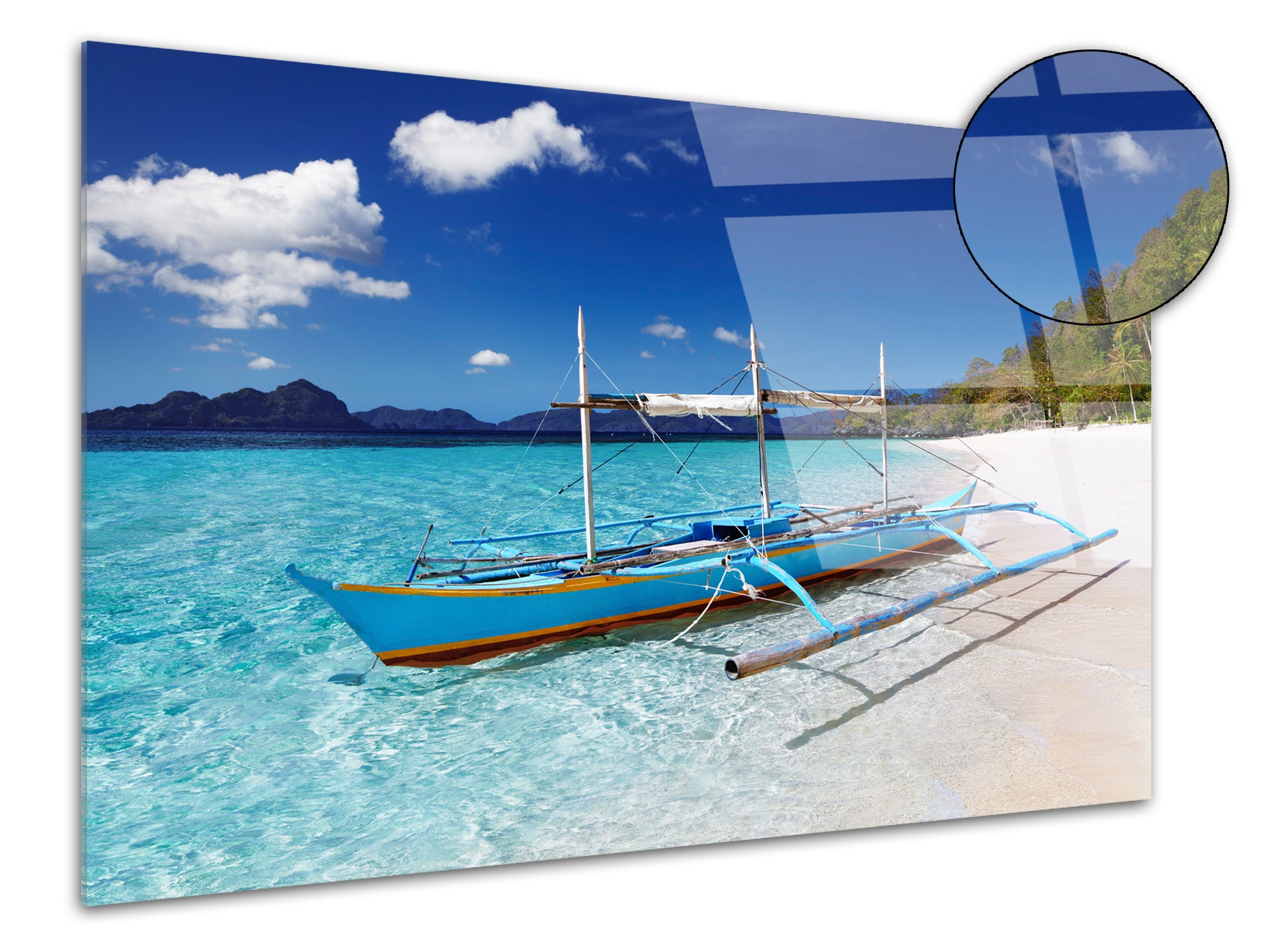 Tableau plexiglas photo PLAGE PHILIPPINES | Leroy Merlin