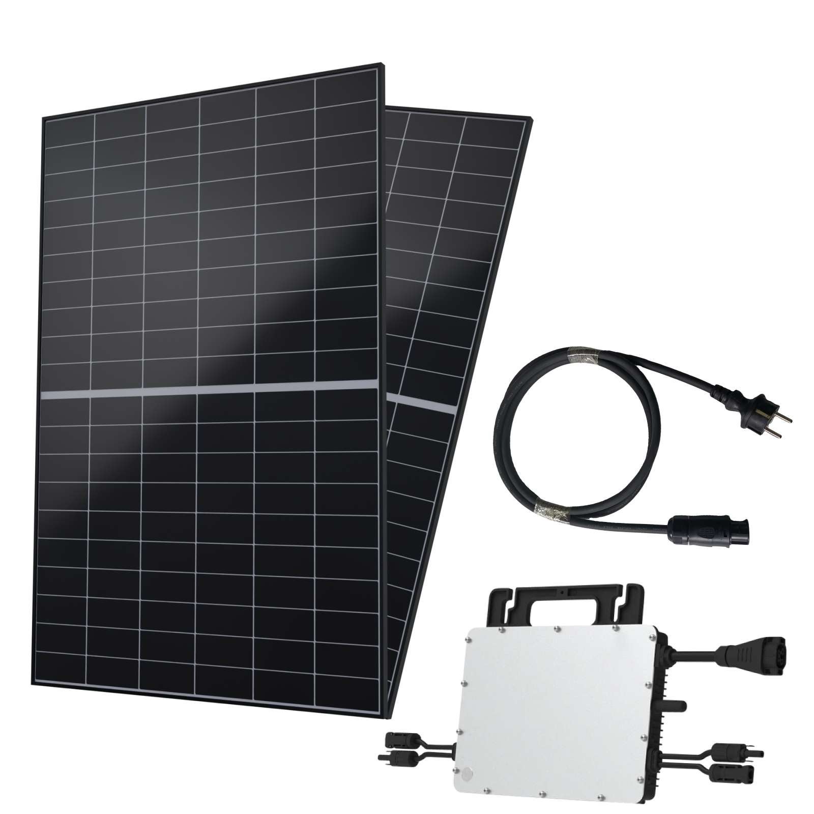 Robinsun®️ Kit solar 800 Wall| 2x Panel solar Aiko Neostar 2P - 470 ...