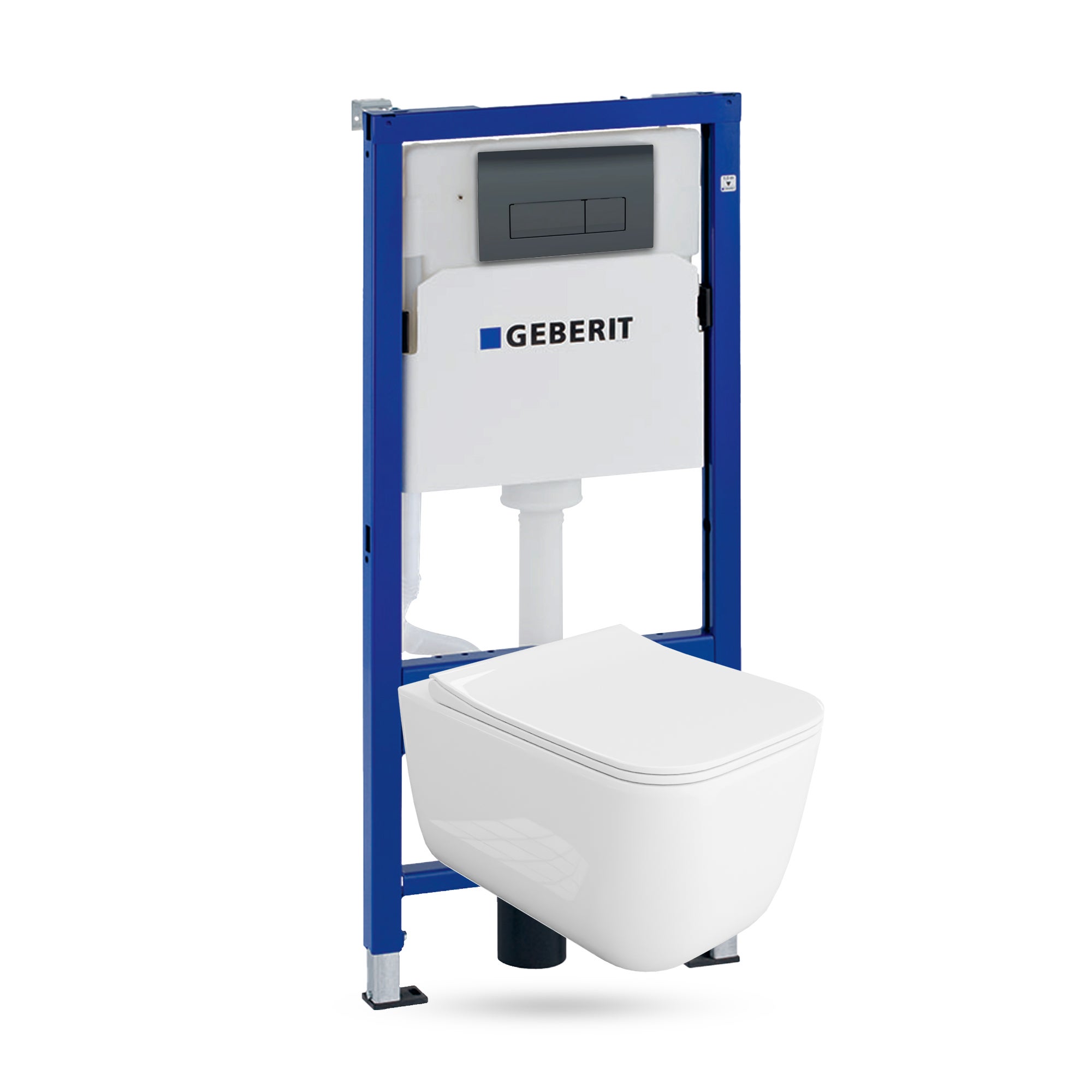 GEBERIT Duofix Basic Support Bâti-support + Lavita WC Shak suspendu ...