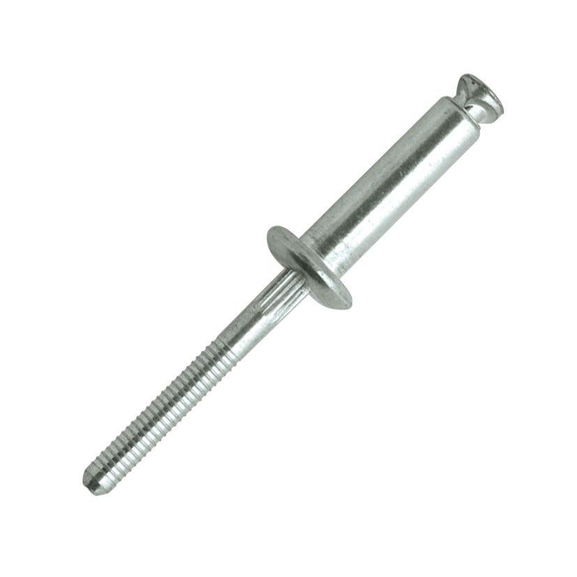 Boite de 250 rivets de structure éclatés tête plate aluminium/acier T ...
