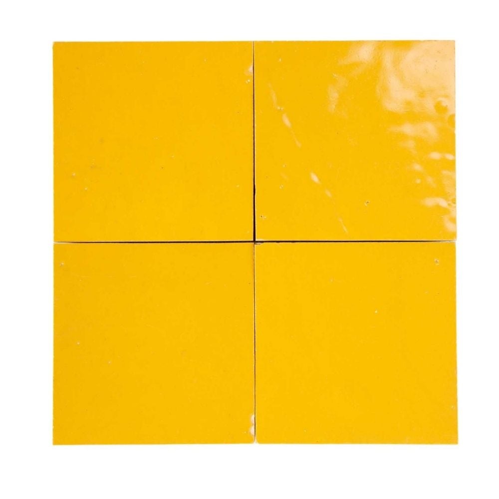 Zellige Marocain - 10x10 cm - Carrelage mur - Terre De Zellige 10x10 cm ...