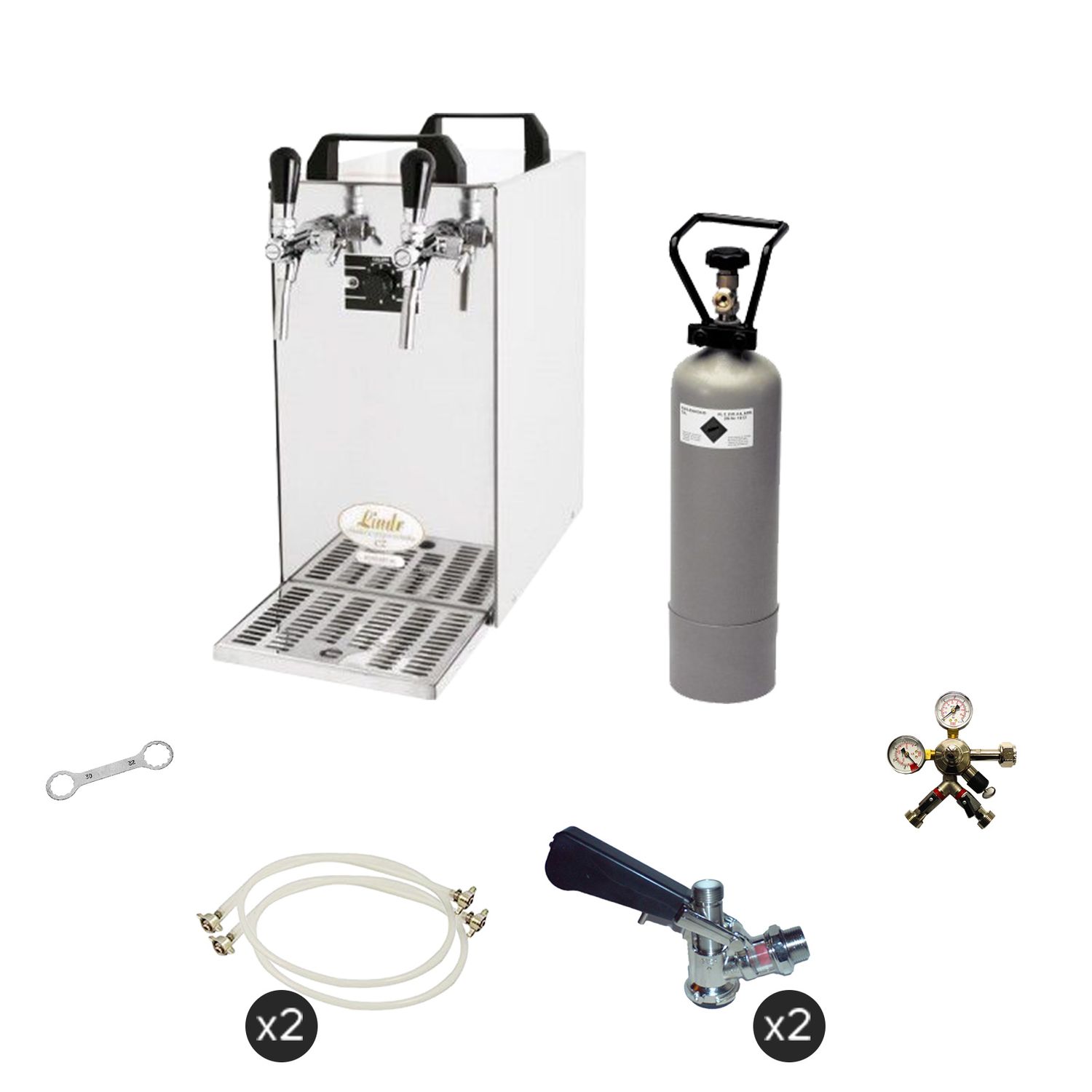 Ensemble complet - Tireuse a biere - Kontakt 40 machine a biere, 2 ...