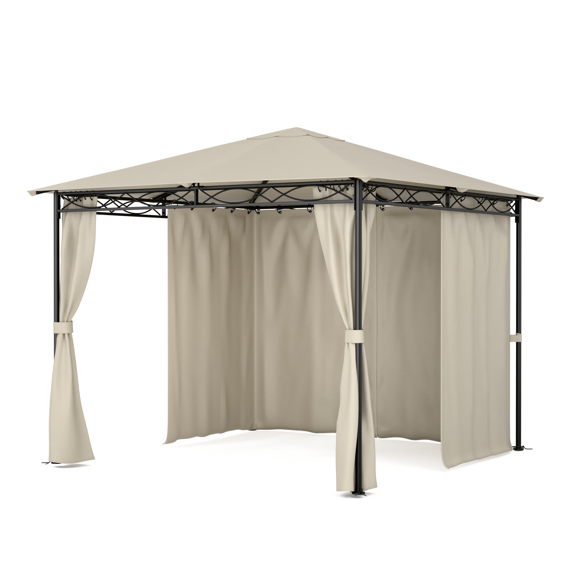 Blumfeldt Mondo Pavillon 3x3 Beige | Leroy Merlin