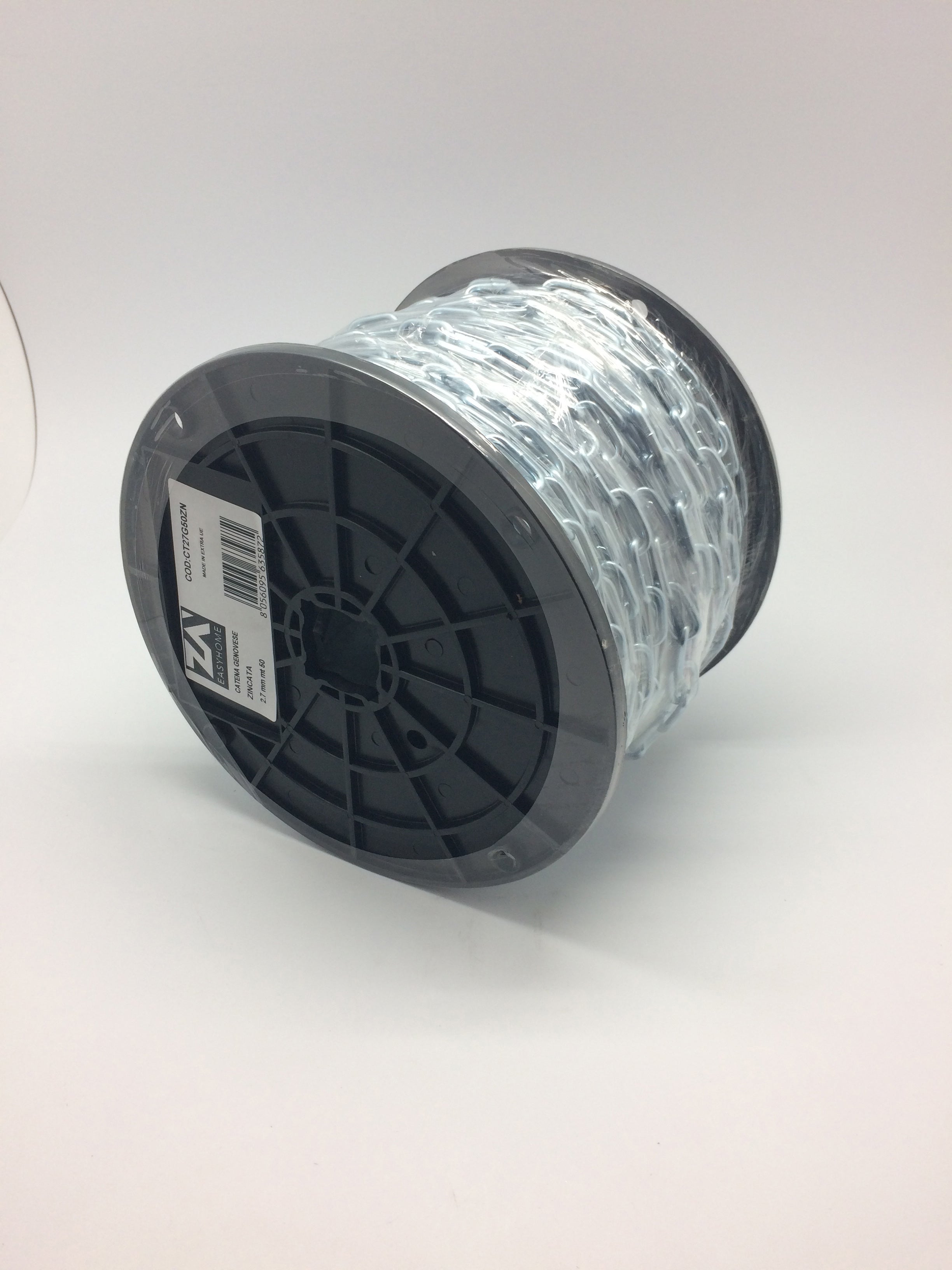 Set di 50 Catene Genovesi Zincate 2,7 mm - Bobina da 50 m | Leroy Merlin