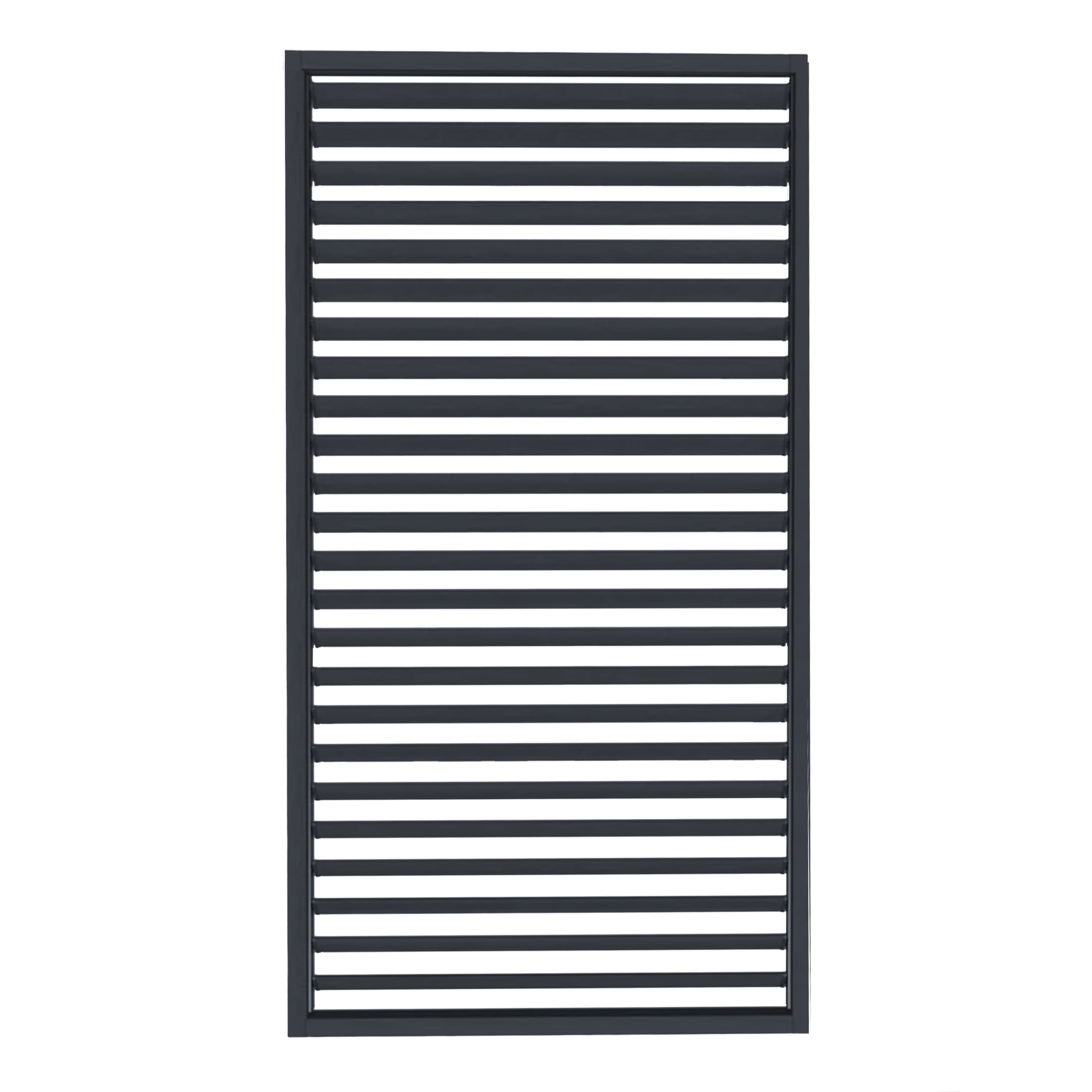AXI Raya Pérgola de lamas de aluminio 93 x 235 cm | Protección óptima ...