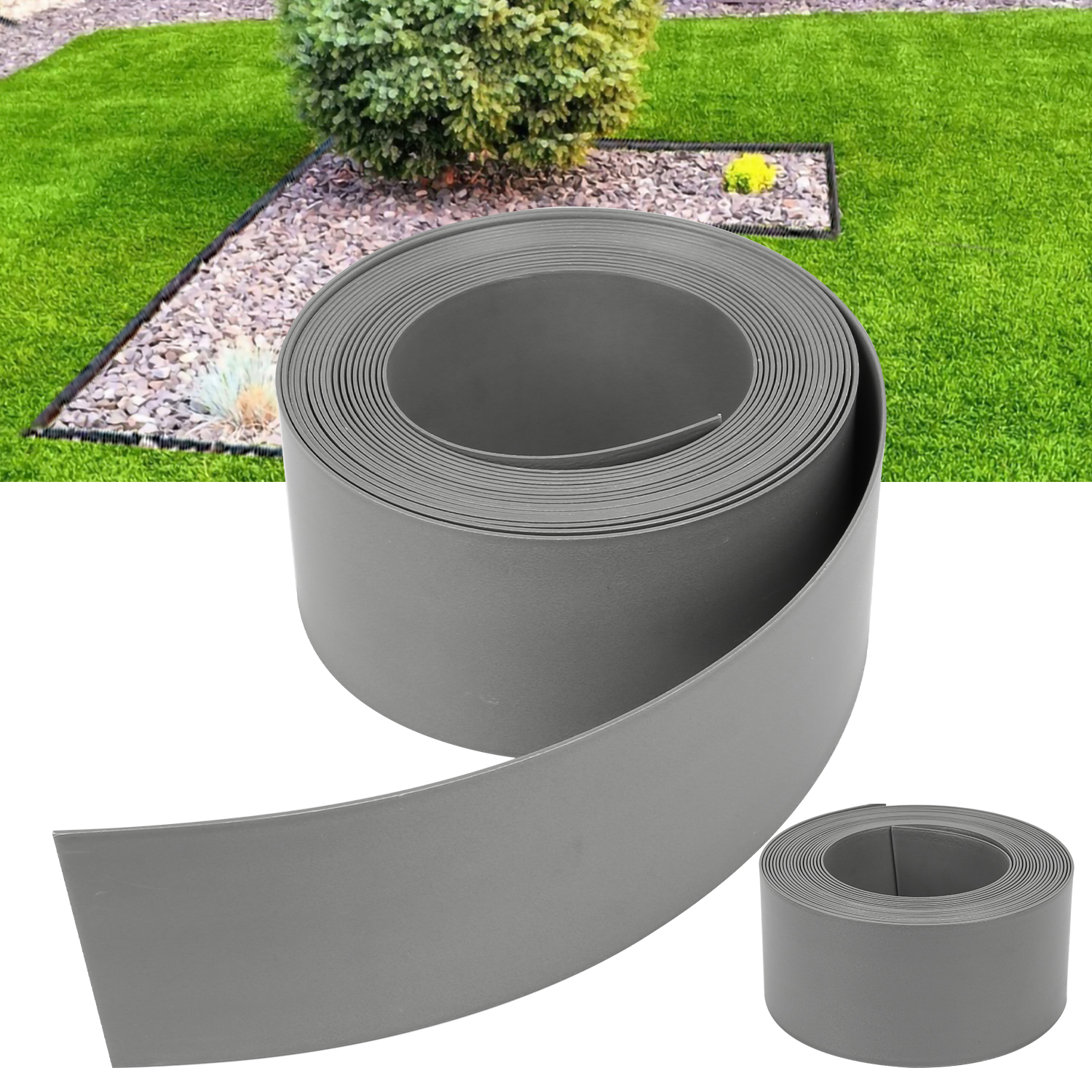 Bordure de jardin Bordure de pelouse flexible Bordure de lit en ...