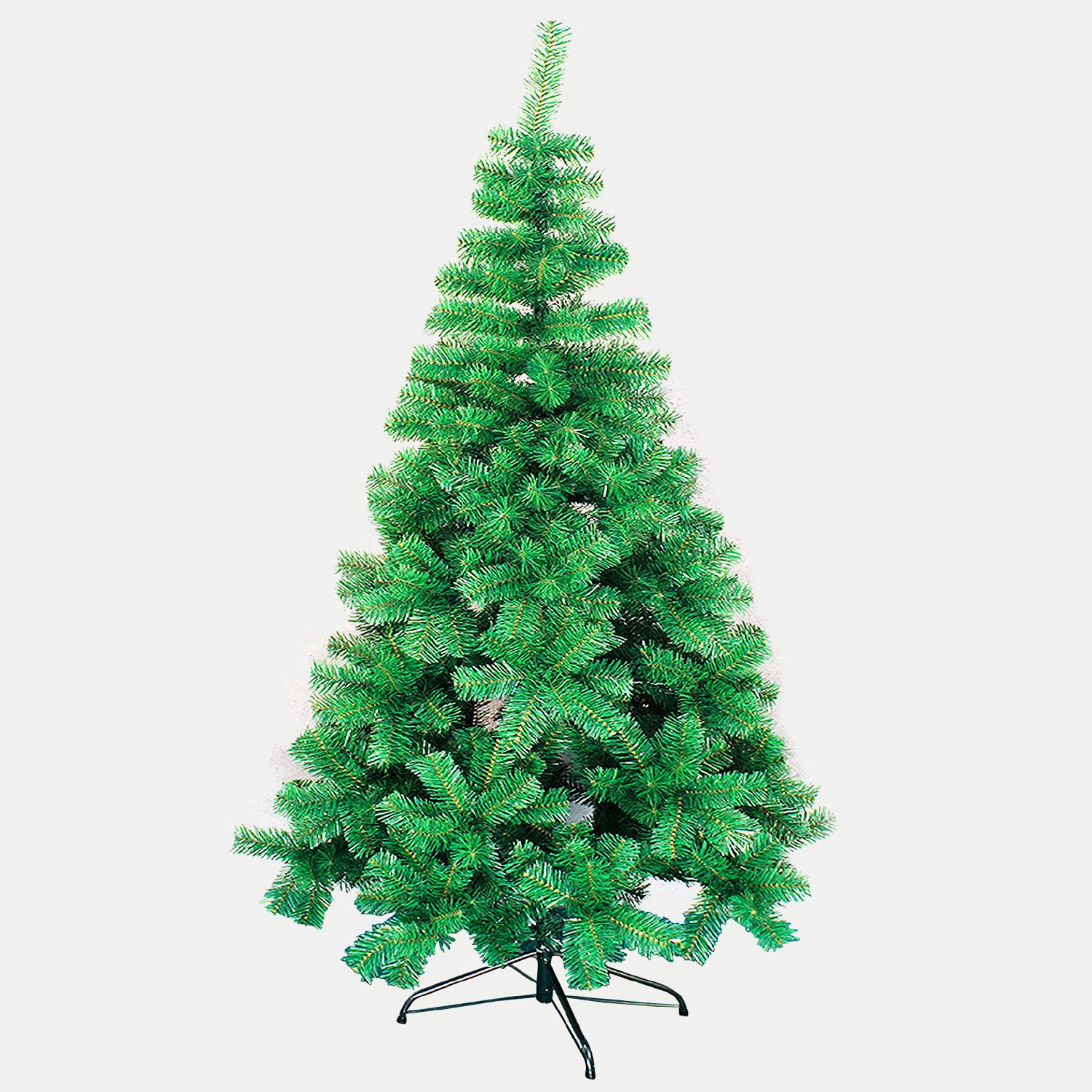 ARBOL NORMAL ABETO ALTA DENSIDAD 150CM VERDE 80x80x150 Cm. Color: Verde ...