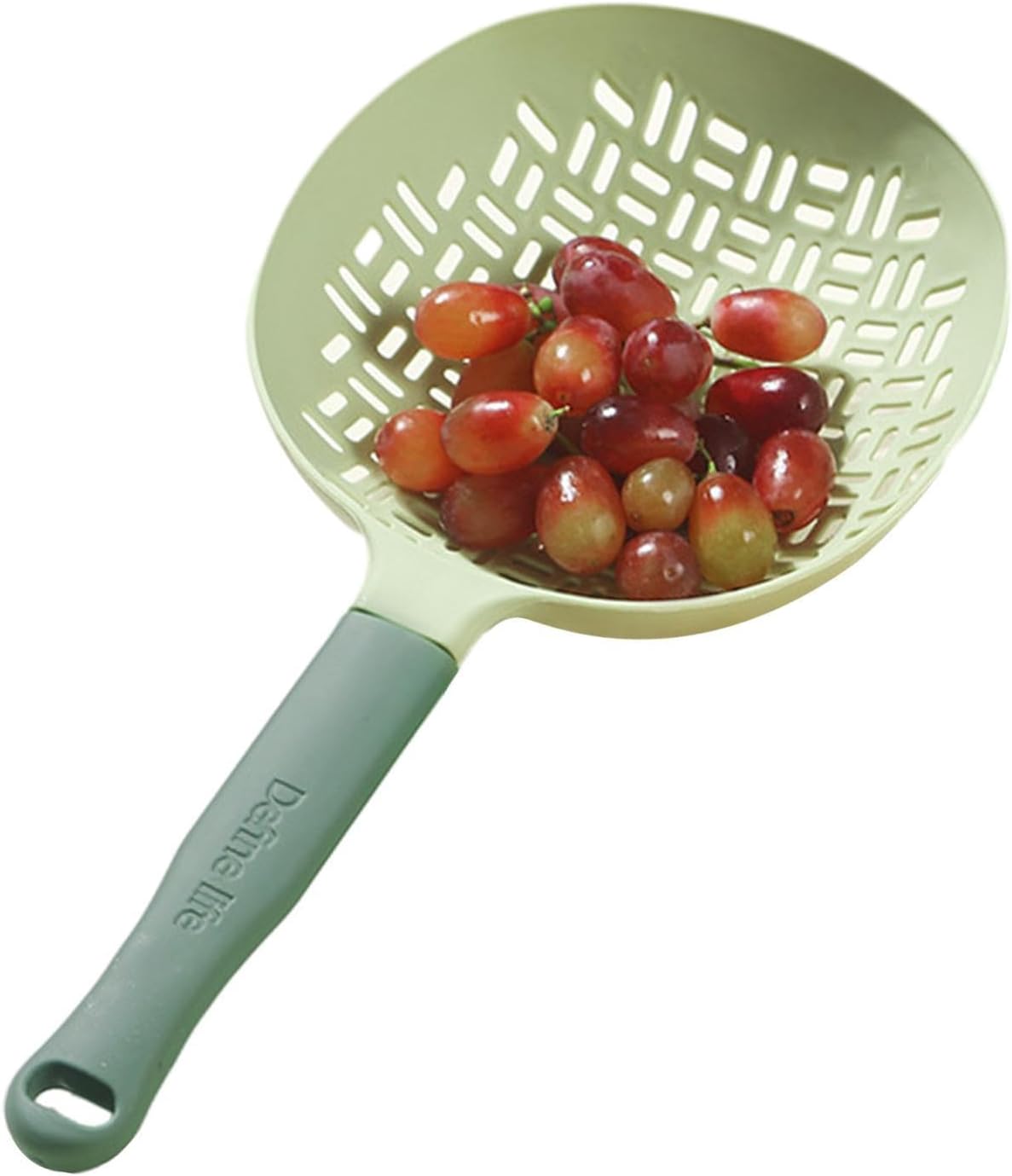 Cuillère à écumoire en Silicone - Passoire à pâtes passoire à cuillère ...