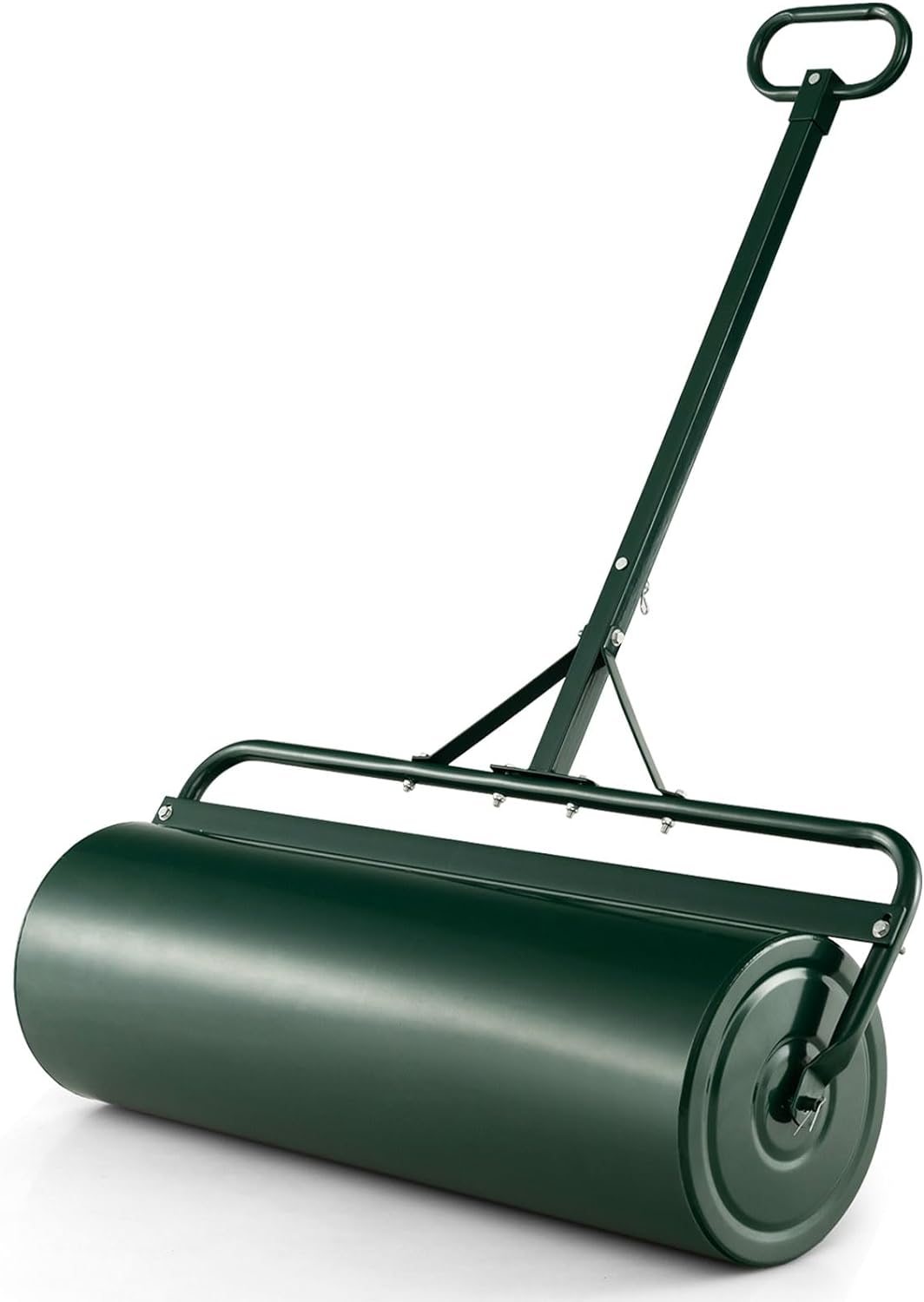 Rouleau à Gazon Jardin 63L Remplissable d'Eau & de Sable -Poignée ...