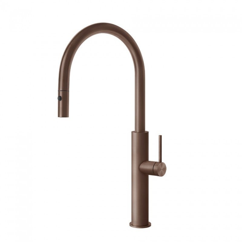 Gessi 316 - 60022#708 - Mitigeur monocommande en cuivre bross‚ PVD avec ...
