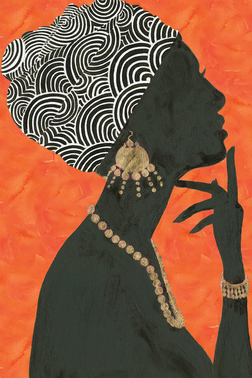 Tableau d'art gracieuse majesté i - 40x60cm | Leroy Merlin