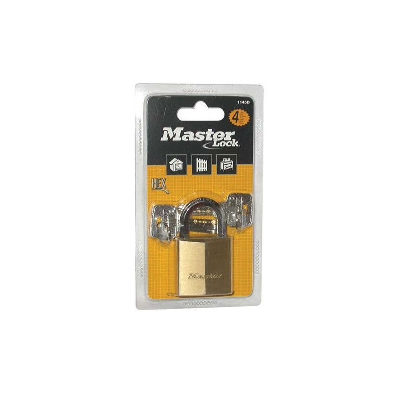 CADENAS LAIT.HTE SEC.40MM ANSE HEXA.BL MASTER LOCK - 1145EURD | Bricoman