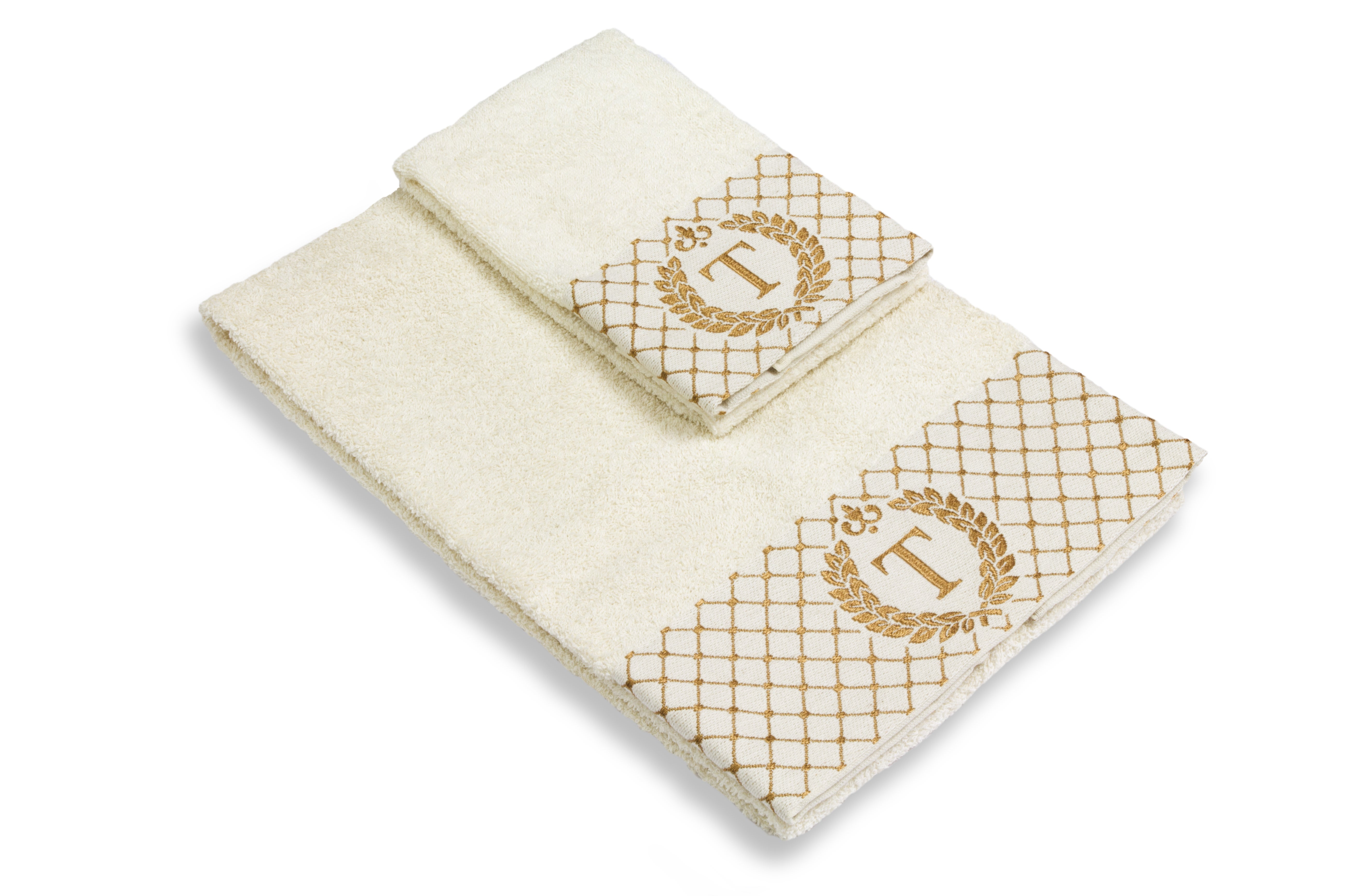 Paire de serviettes (1 serviette de toilette 1 serviette d'invité) 100% ...