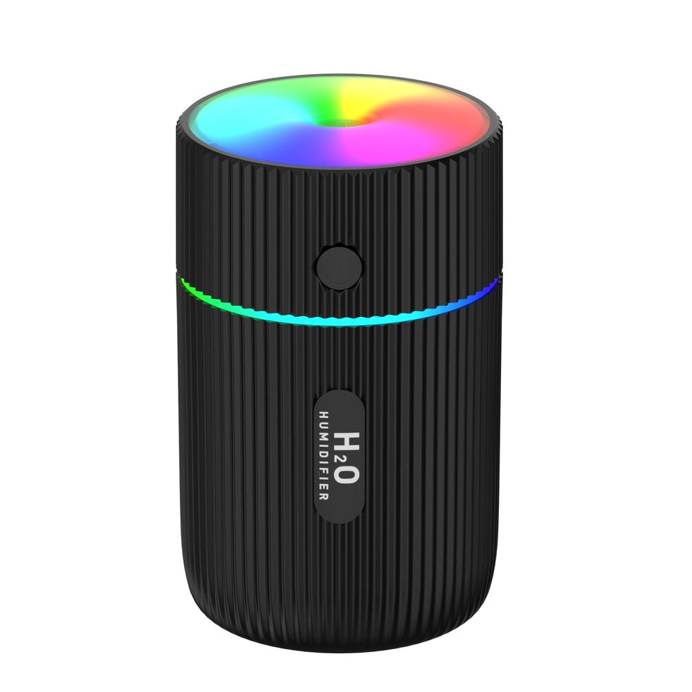 Humidificador con lámpara LED de colores, Negro | Leroy Merlin