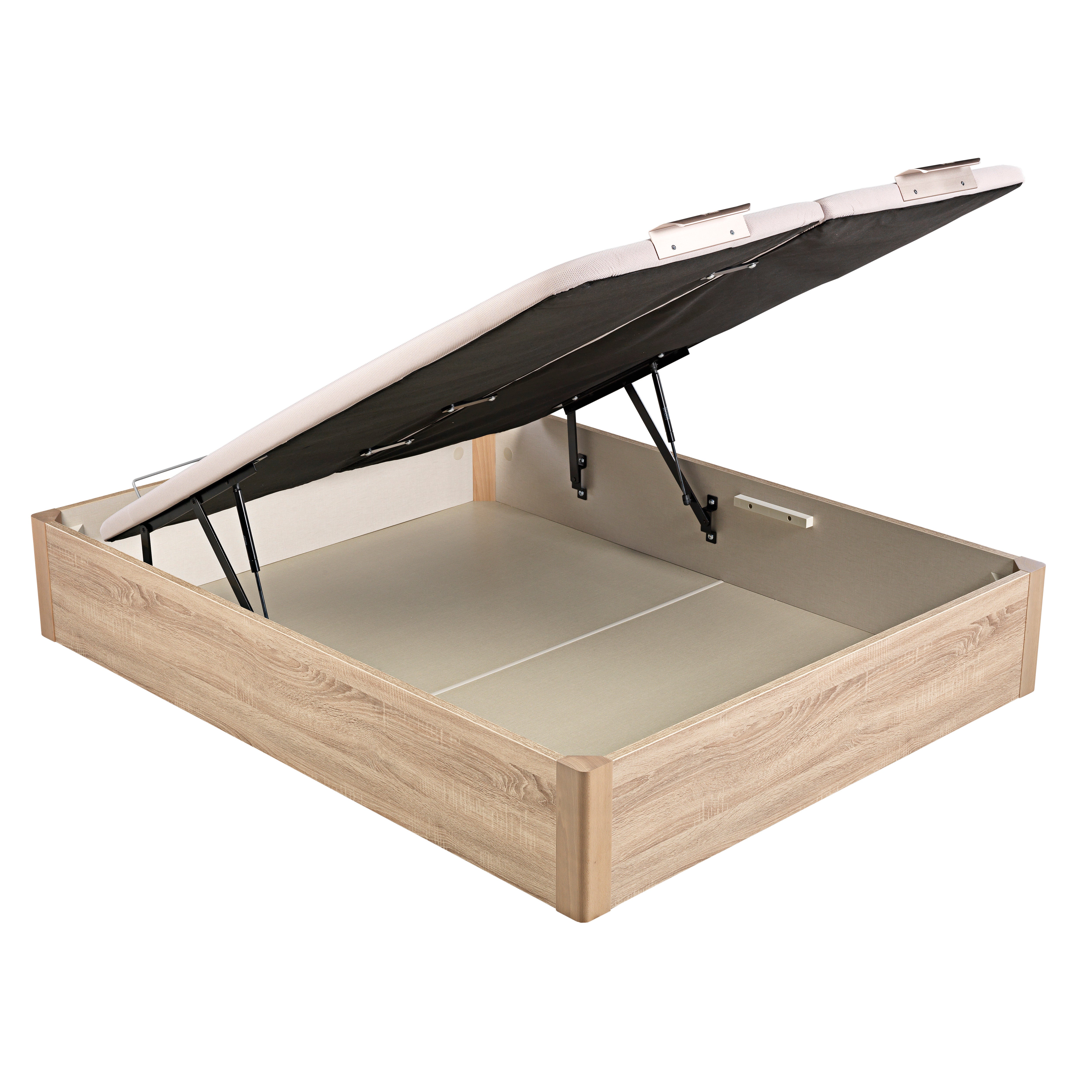 Canapé abatible de madera PIKOLIN con tapa doble y cubeta única de alta ...