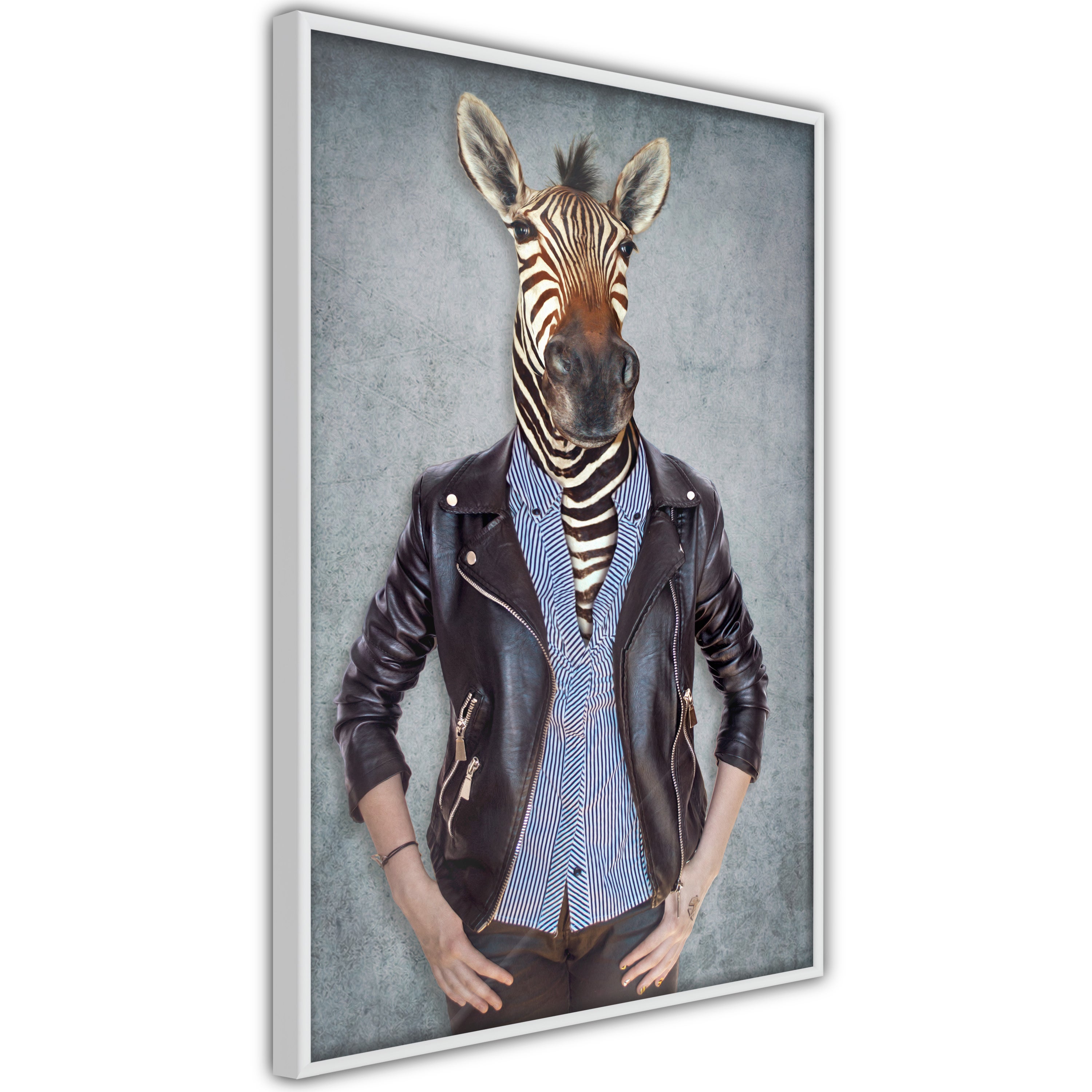 Poster et affiche - Animal Alter Ego: Zebra - 40x60 | Leroy Merlin