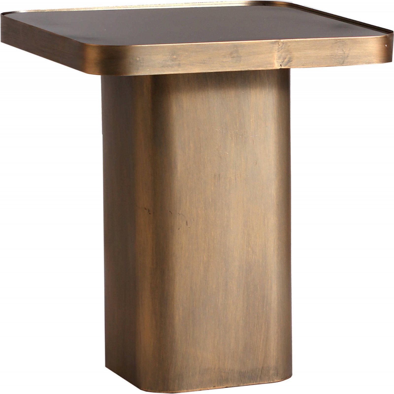 Table basse bream 40 x 40 x 45 cm Doré | Leroy Merlin